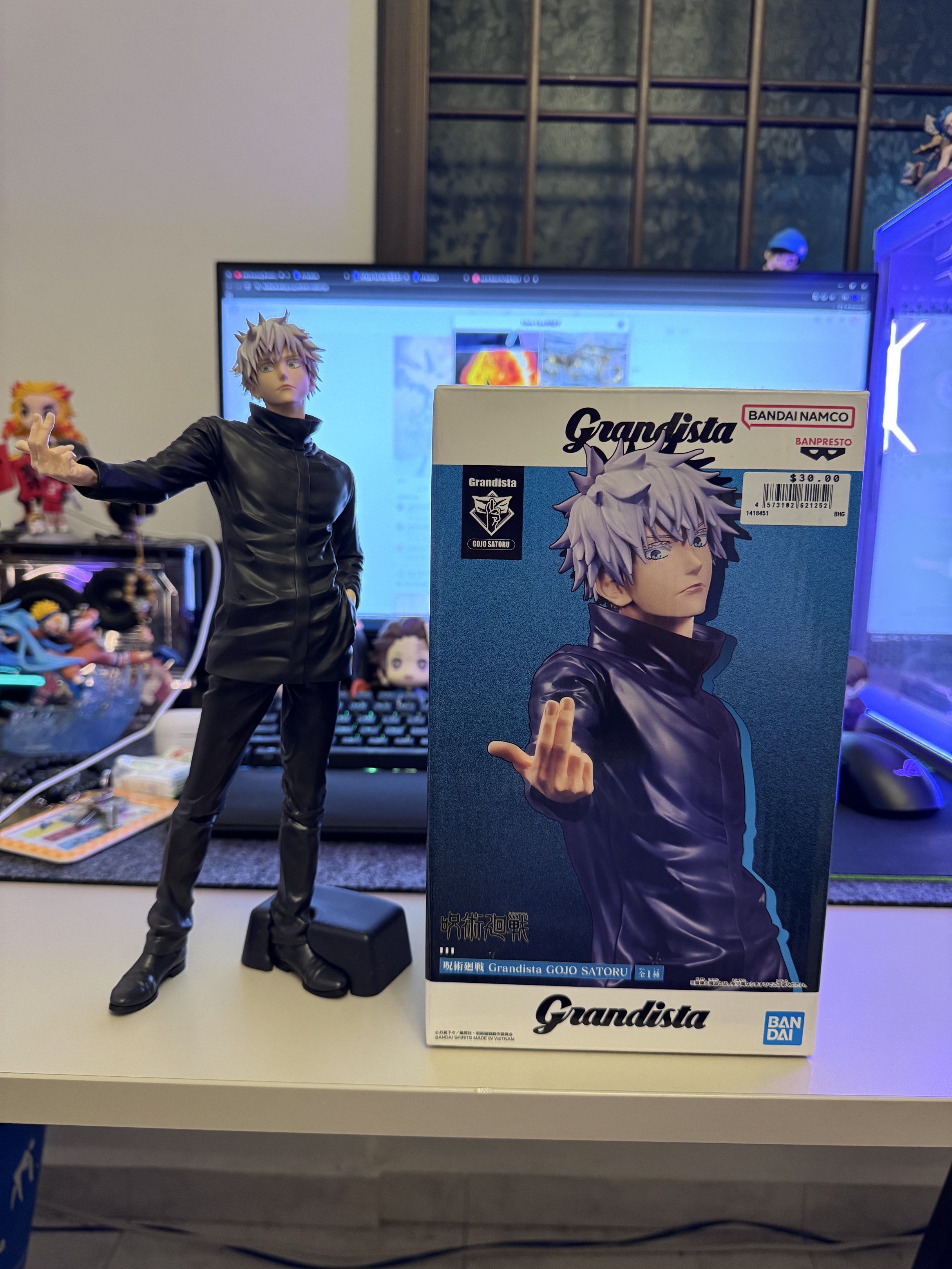 Banpresto Grandista Gojo Satoru Figure, Hobbies & Toys, Toys & Games on ...