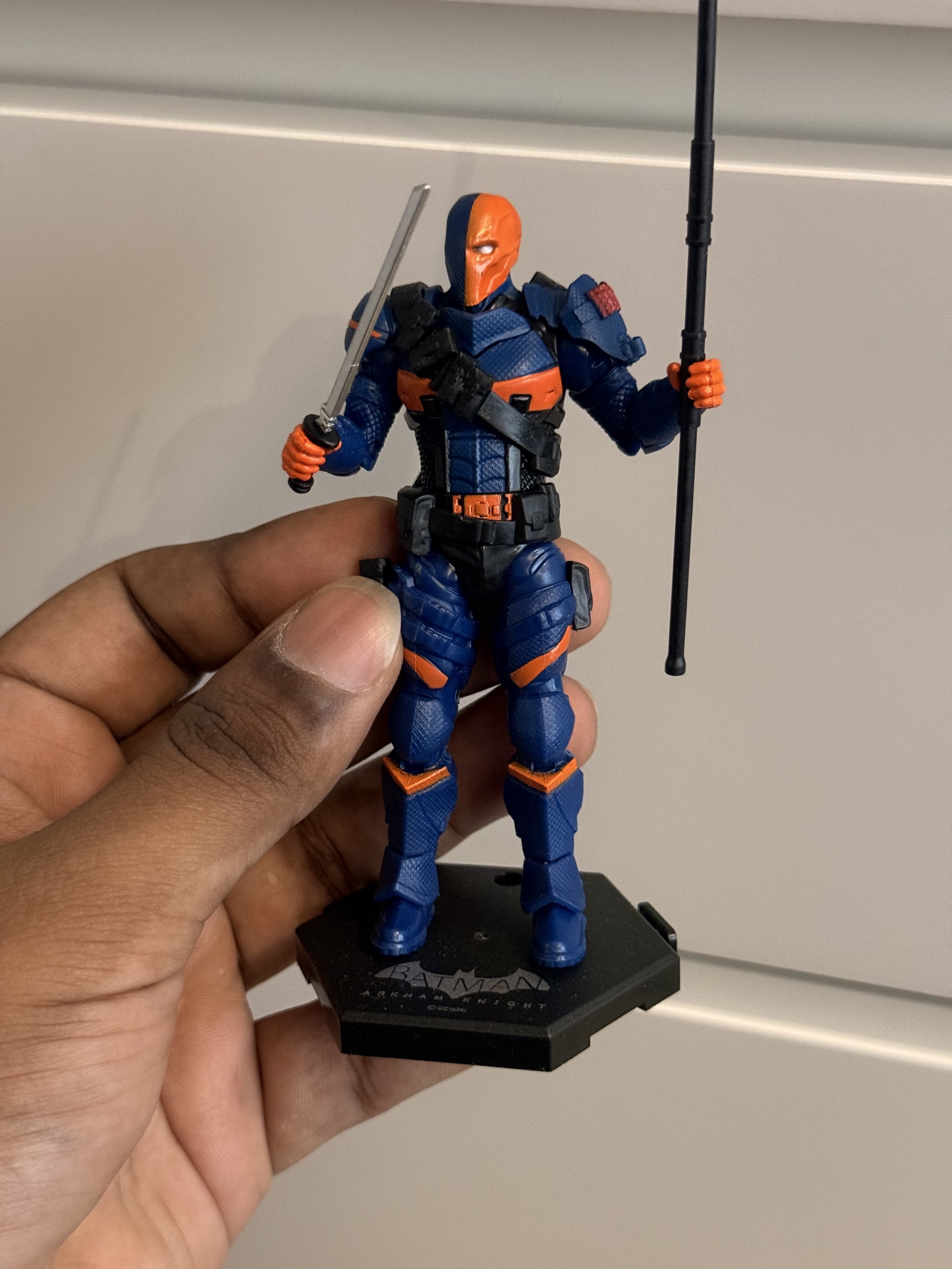 Batman Arkham Knight Deathstroke Action Figure, Hobbies & Toys, Toys ...