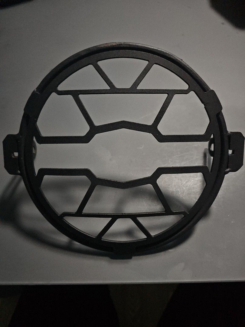 Black Motorcycle Headlight Grill, Motorcycles, Motorcycle Accessories ...