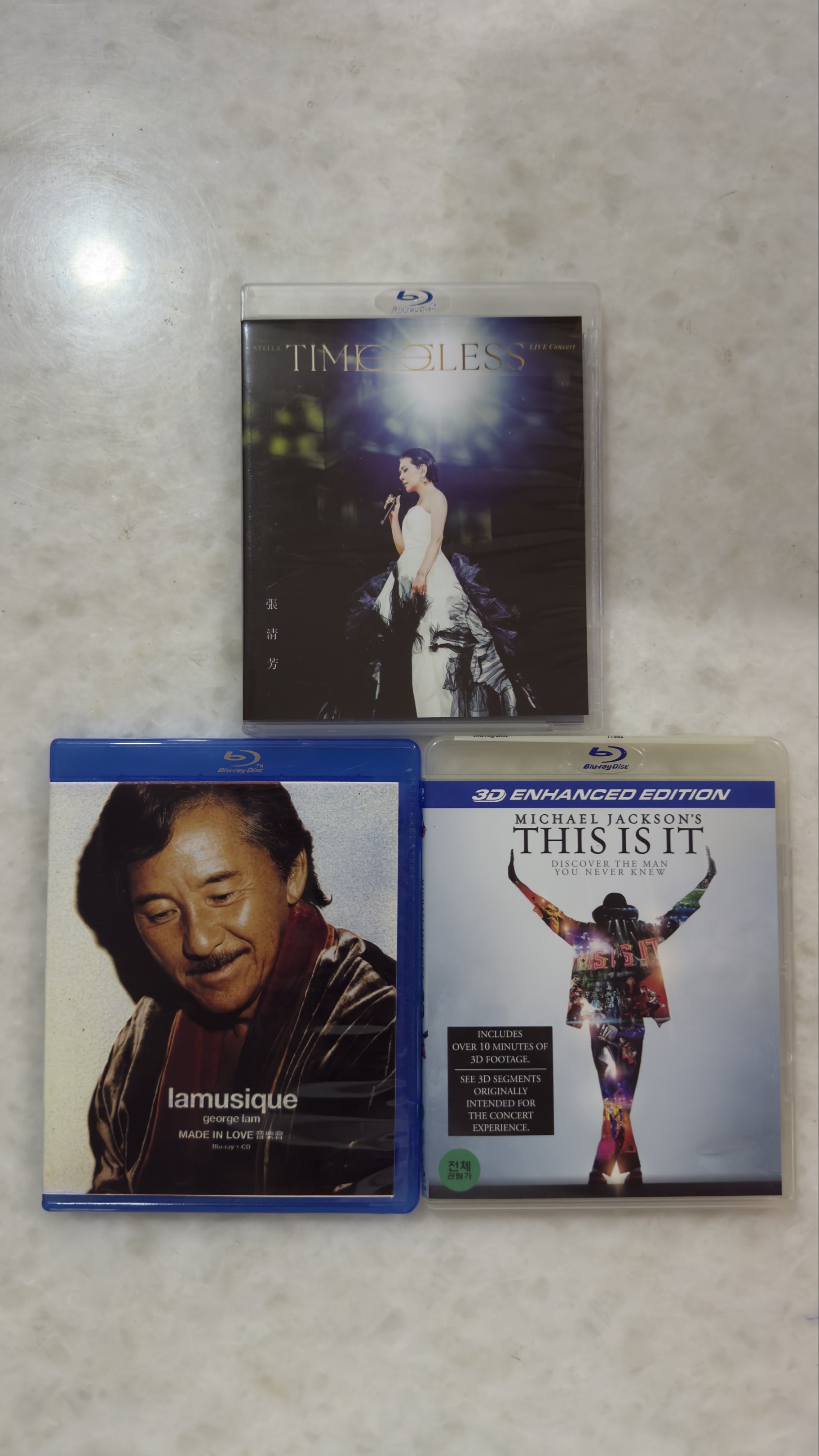 Blu-ray Disc Collection: Michael Jackson, George Lam, and More, Hobbies ...