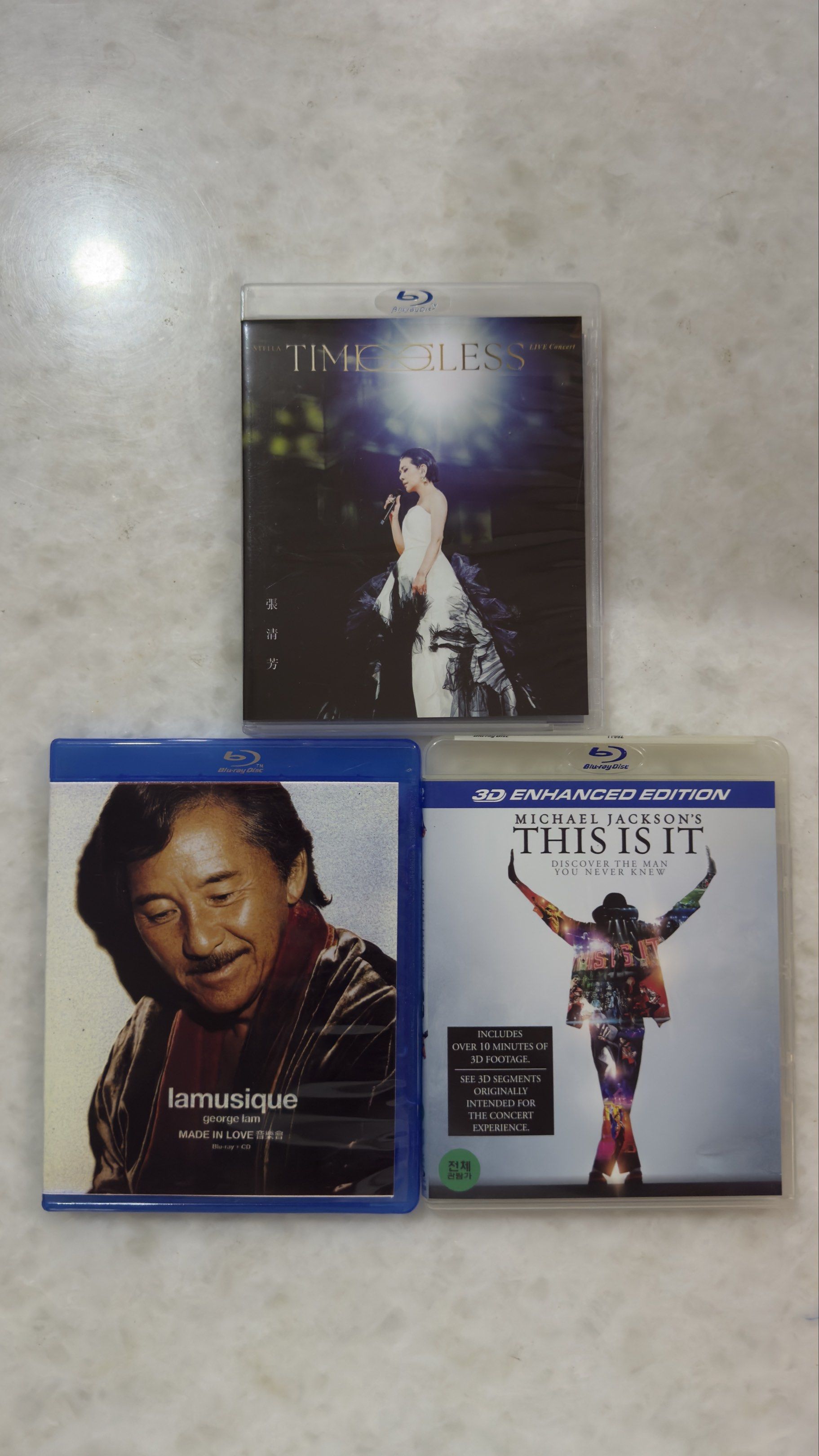 Blu-ray Disc Collection: Michael Jackson, George Lam, and More, Hobbies ...