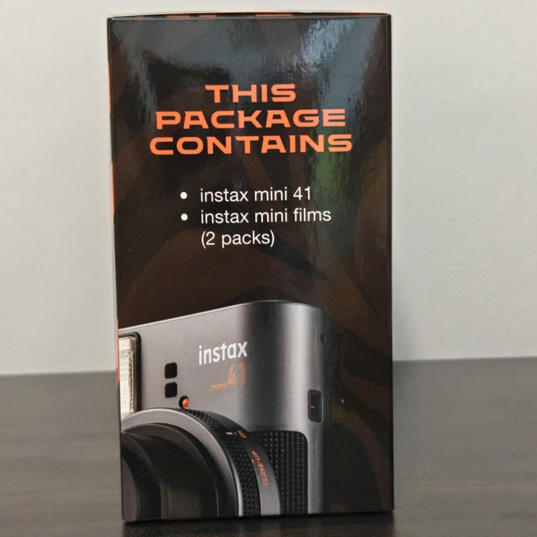 Brand New Fujifilm Instax Mini 41 Combo Kit (w/ 2 Instax Mini packs ...