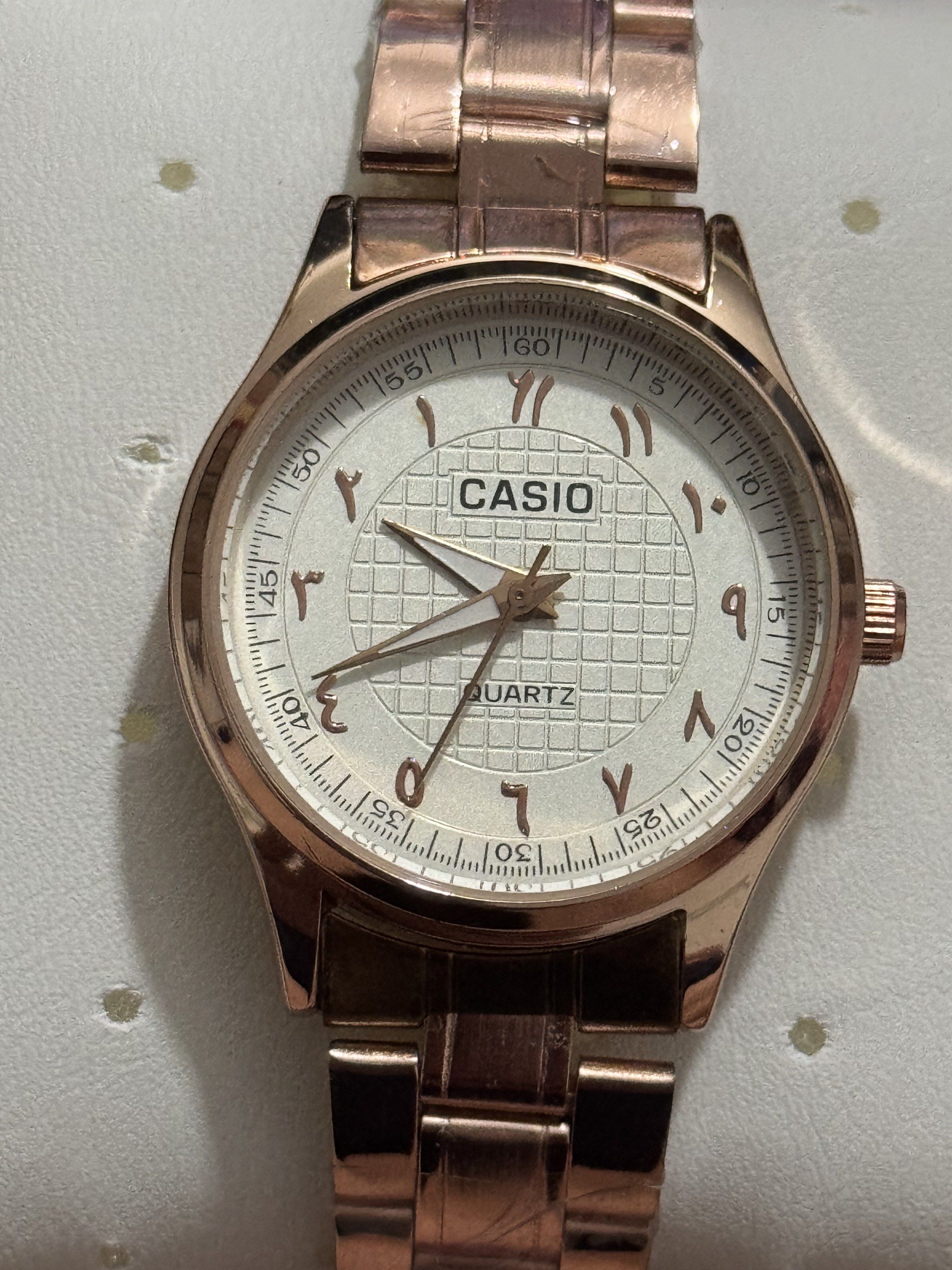 Casio Quartz Watch with Arabic Numerals Tawaf, Women's Fashion, Watches ...