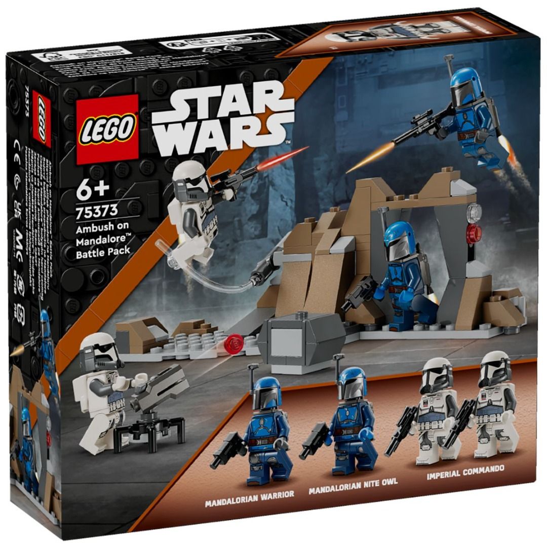 [CHEAPEST] [BRAND NEW] LEGO Star Wars 75373 Ambush on Mandalore Battle ...