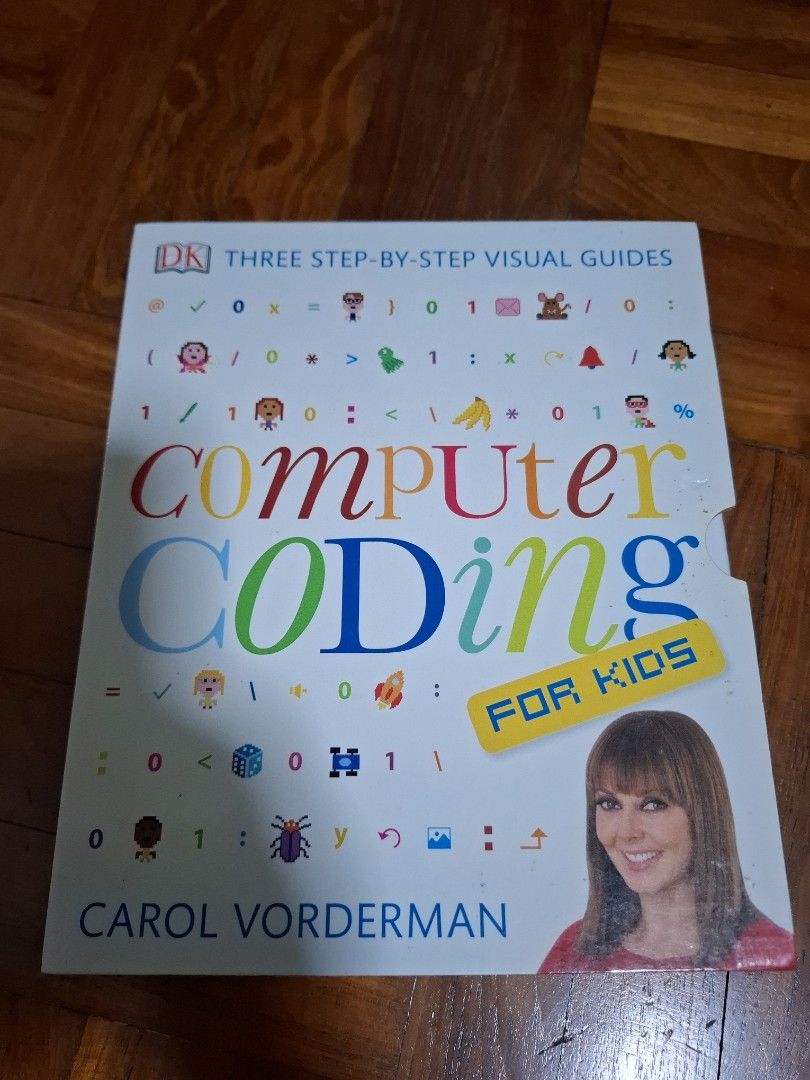 Computer Coding for Kids Book Set by Carol Vorderman, Hobbies & Toys ...