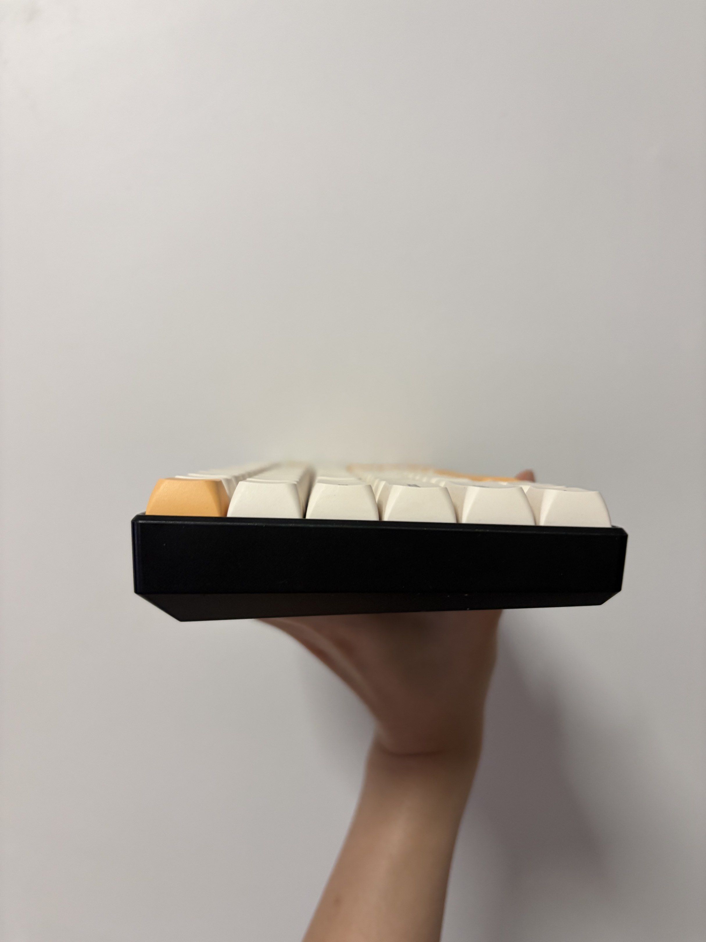 Custom Mechanical Keyboard - Orange and White, Computers & Tech, Parts ...
