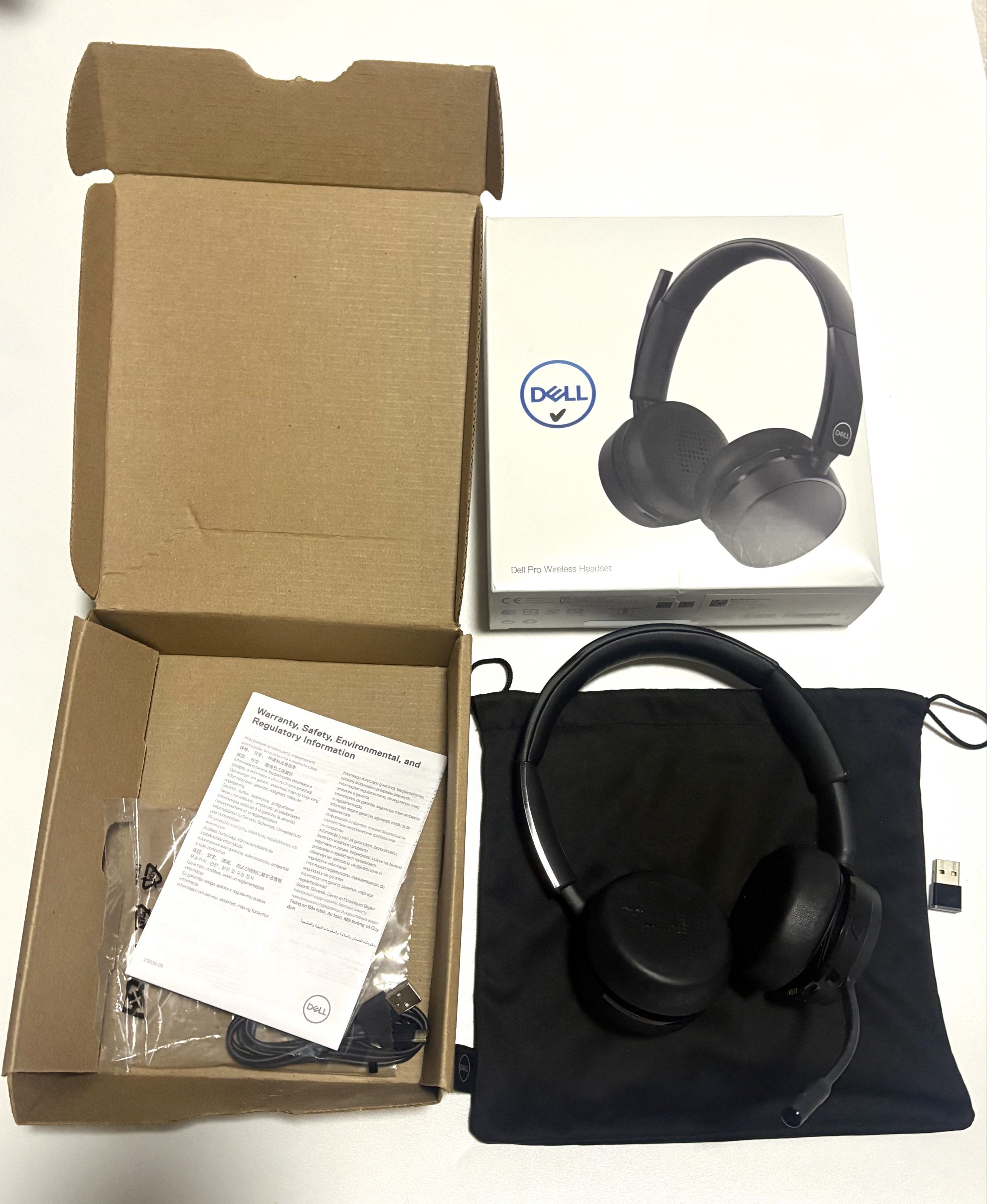 Dell Pro Wireless Headset, Audio, Headphones & Headsets on Carousell