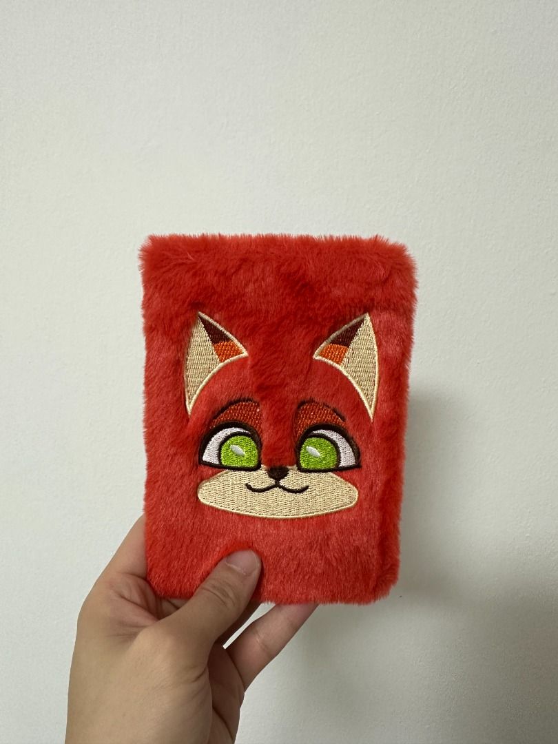 Disney Zootopia Plush Notebook (Singapore Airlines Exclusive), Hobbies ...