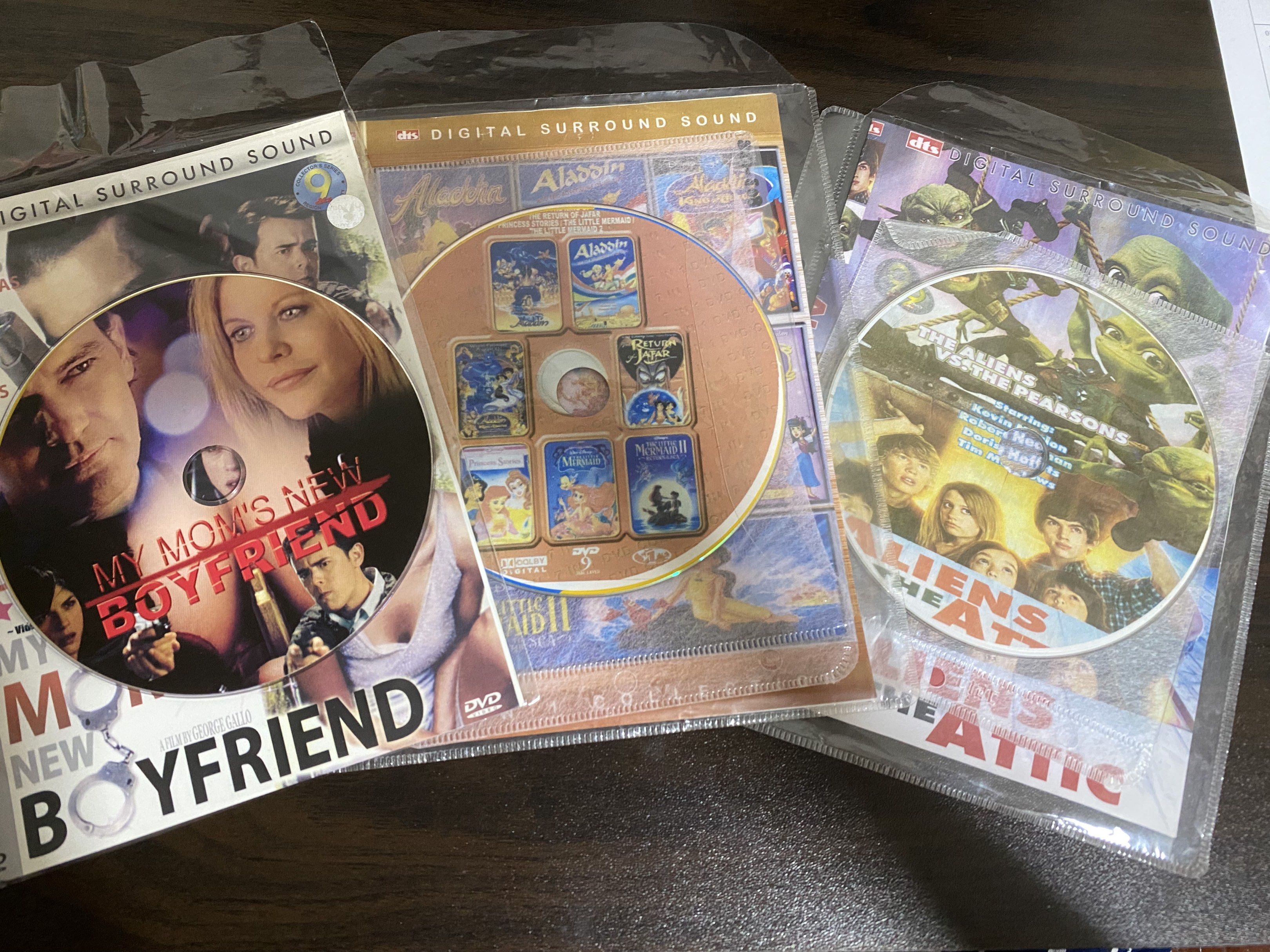 DVD Movie Collection - My Mom's New Boyfriend, Animated disney , Aliens ...