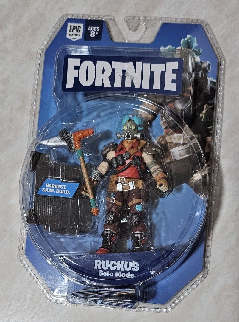 Fortnite Ruckus Solo Mode Action Figure, Hobbies & Toys, Toys & Games ...