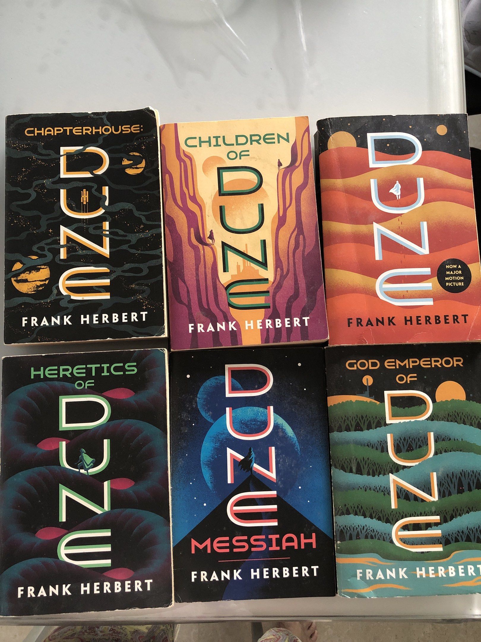Frank Herbert Dune Series Books, Hobbies & Toys, Books & Magazines ...