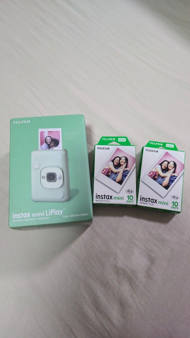 Fujifilm Instax Mini LiPlay Camera + Film, Photography, Cameras on ...