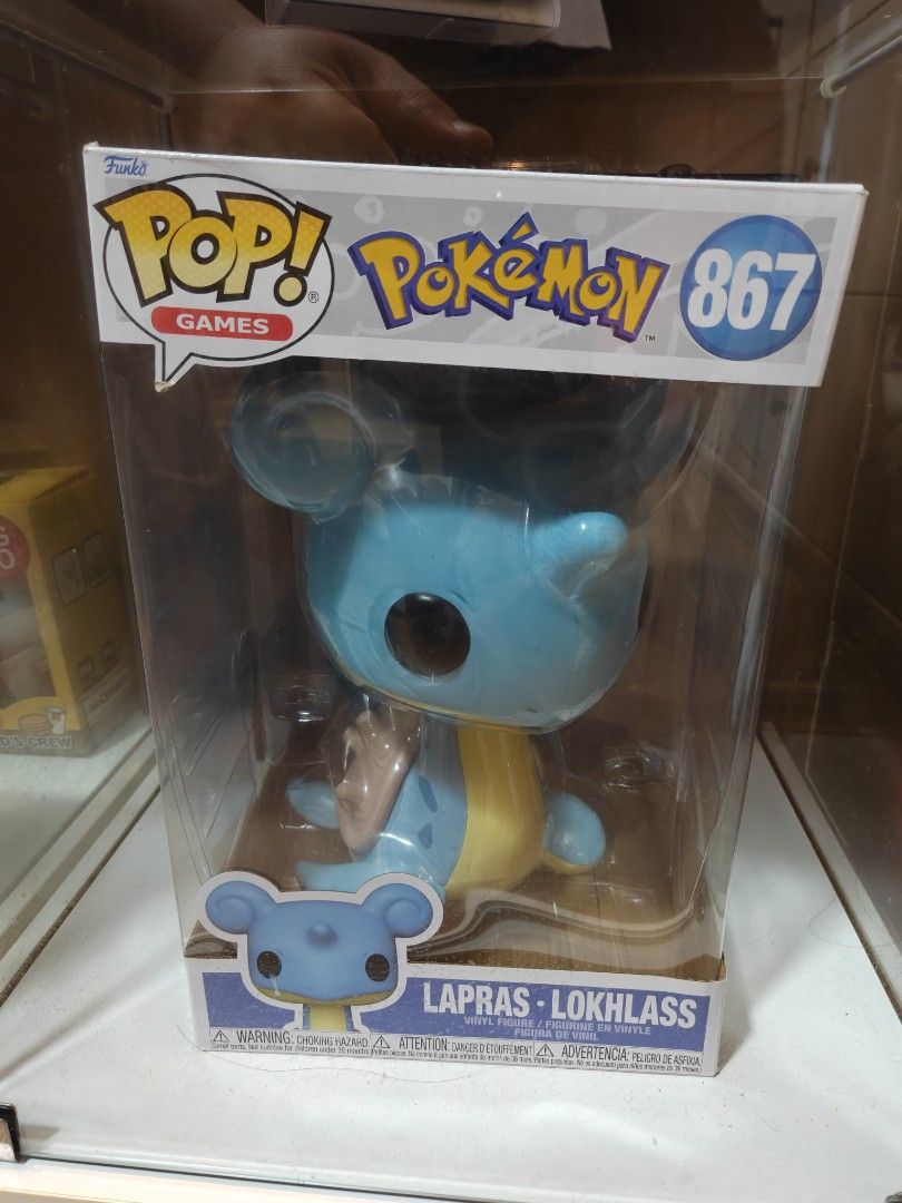 Funko Pop! Jumbo size Pokémon Lapras #867, Hobbies & Toys, Toys & Games ...