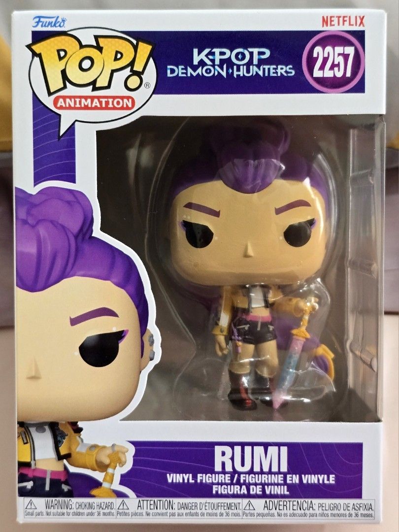 FUNKO POP K-POP DEMON HUNTERS : RUMI & JINU, Hobbies & Toys, Toys ...
