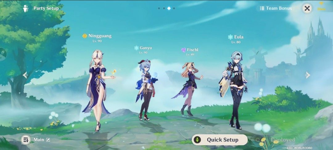 Genshin Impact Account - AR 57 / Asia server / genshin acc, Video ...