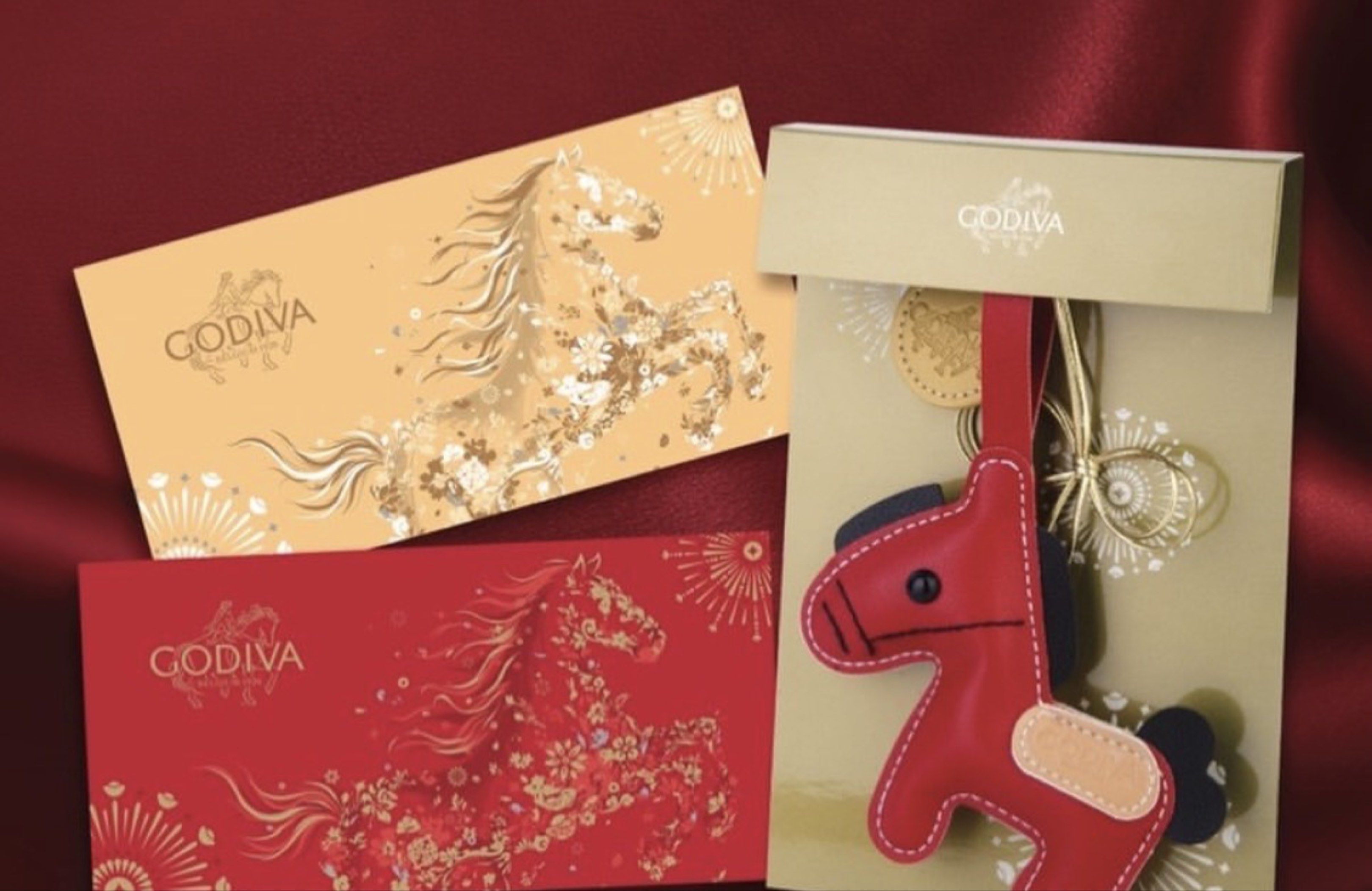 Godiva 2026 Ang Pao / Red Packets (Year of the Horse), Hobbies & Toys ...