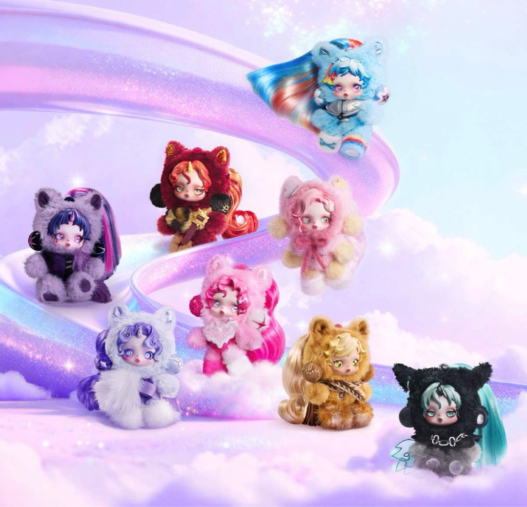ALL RESERVED! GROUP BUY: SKULLPANDA x My Little Pony Blind Box Plush ...