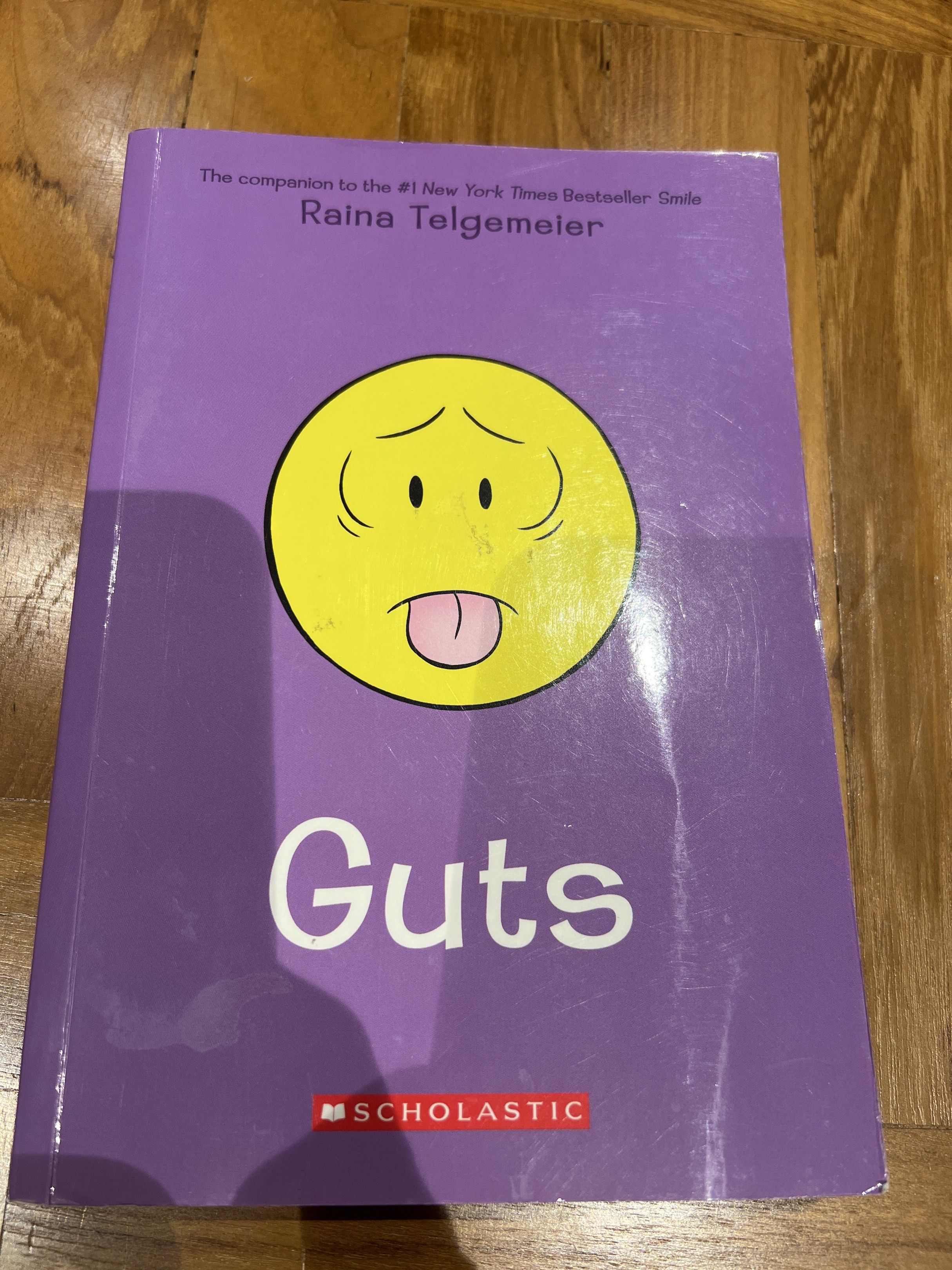 Guts by Raina Telgemeier, Hobbies & Toys, Books & Magazines, Children's ...