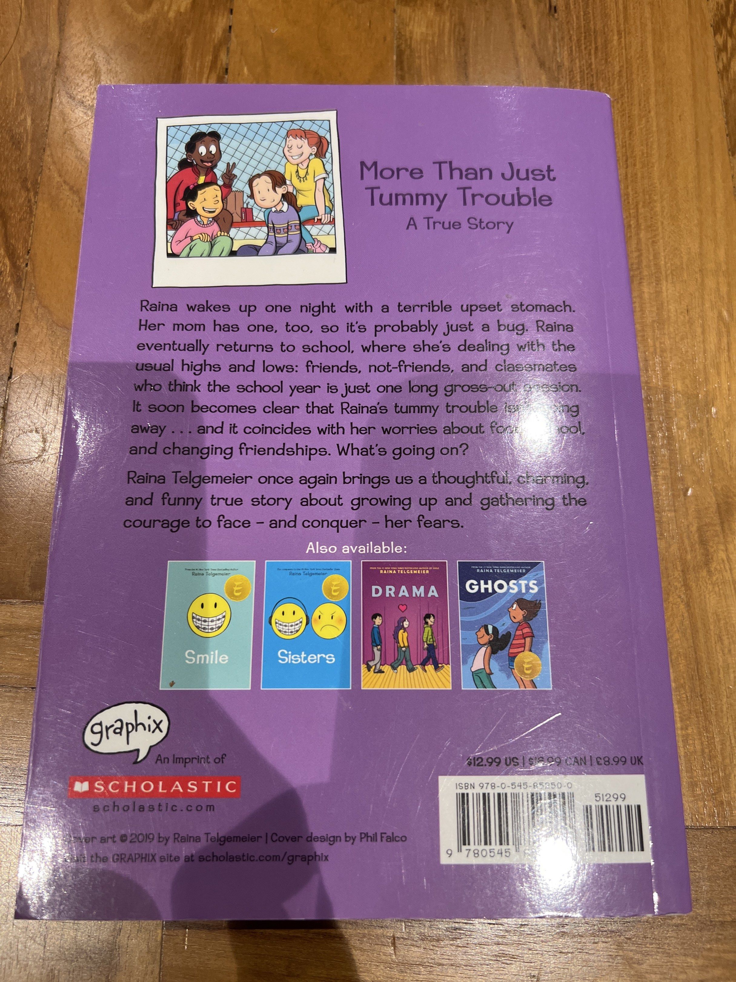 Guts by Raina Telgemeier, Hobbies & Toys, Books & Magazines, Children's ...