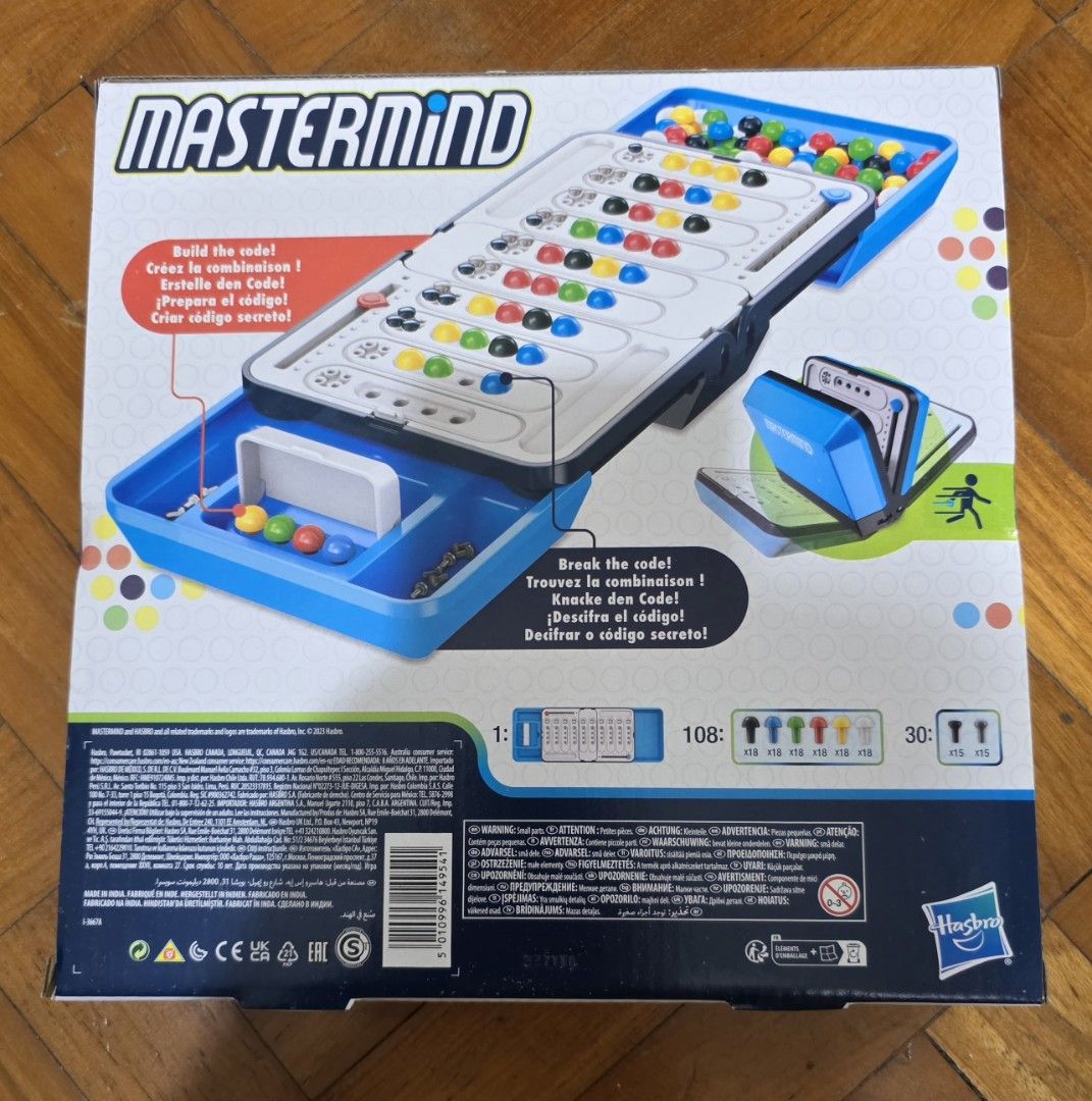 Hasbro Mastermind Board Game, Hobbies & Toys, Toys & Games on Carousell