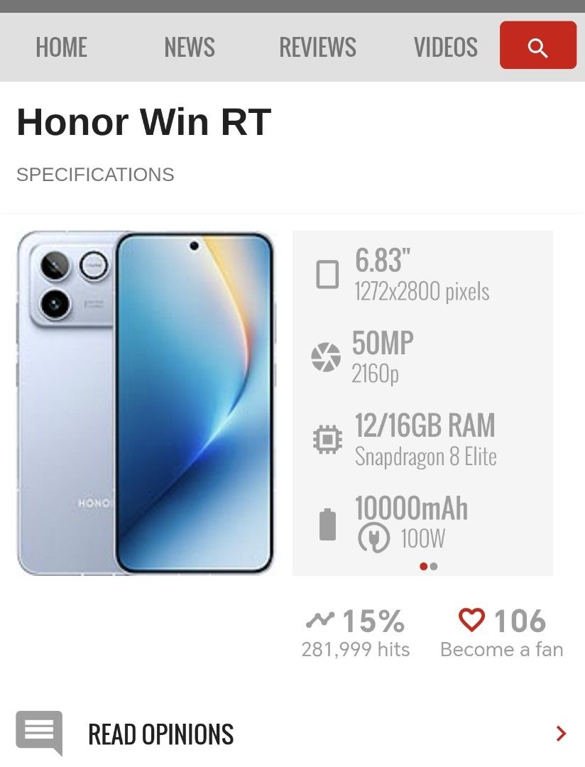 Honor winrt Black 256GB, Mobile Phones & Gadgets, Mobile Phones ...