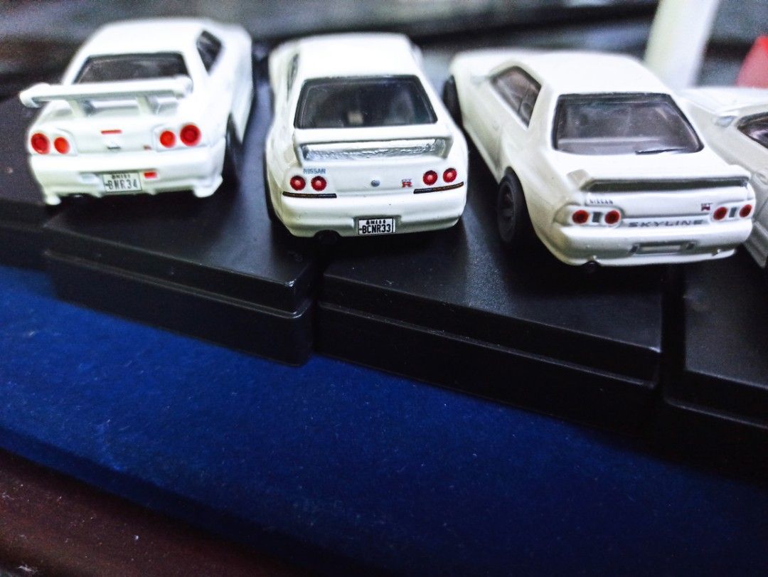 Hotwheels Nissan Skyline R34,R33,R32 Silvia, AE86, and Truck Transport ...