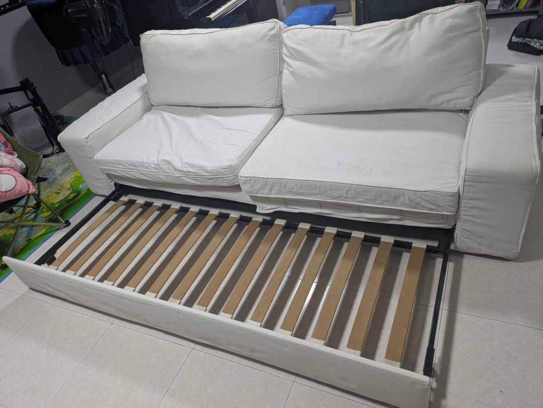 IKEA KIVIK Sofa Bed with Storage, Furniture & Home Living, Furniture ...