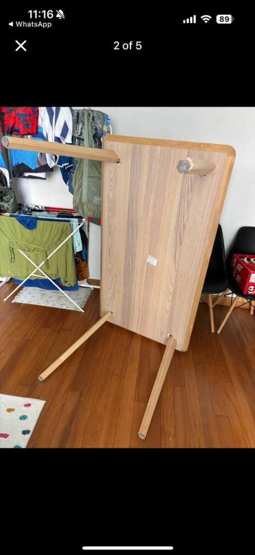 IKEA LISABO Table - Ash Veneer, Furniture & Home Living, Furniture ...
