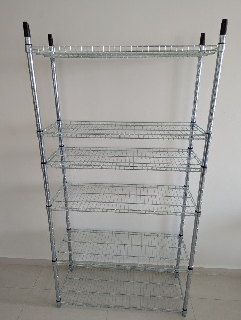 IKEA OMAR Shelving Unit - 5 Tier, Furniture & Home Living, Furniture ...