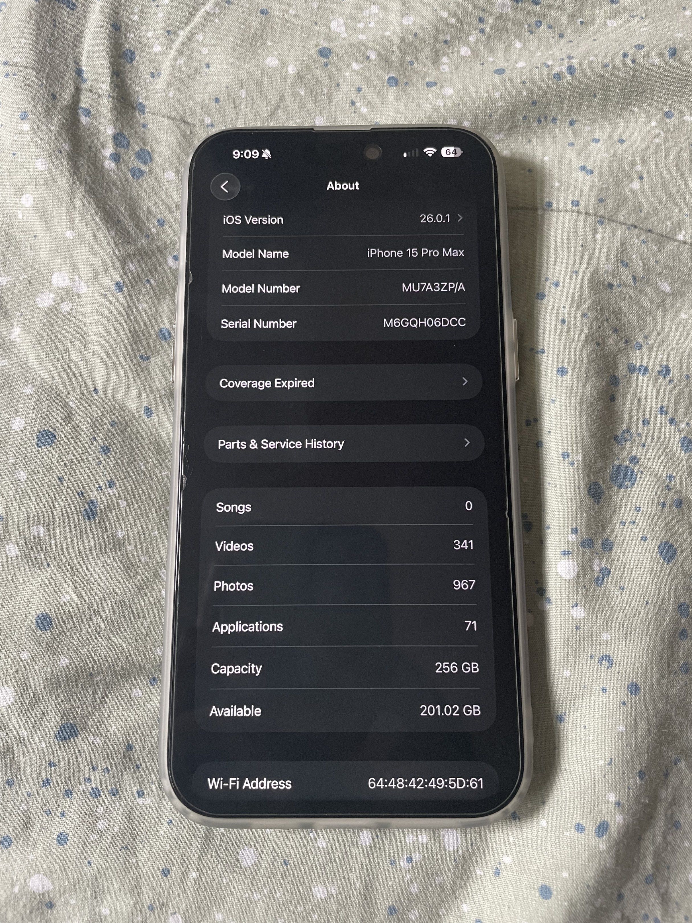 iPhone 15 Pro Max Blue Titanium 256GB, Mobile Phones & Gadgets, Mobile ...
