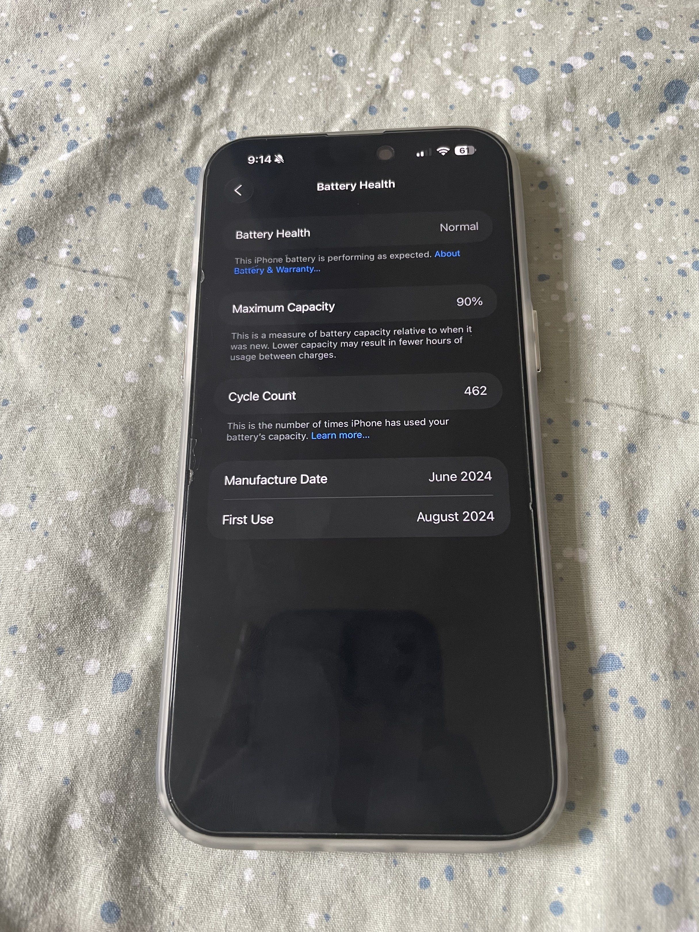 iPhone 15 Pro Max Blue Titanium 256GB, Mobile Phones & Gadgets, Mobile ...