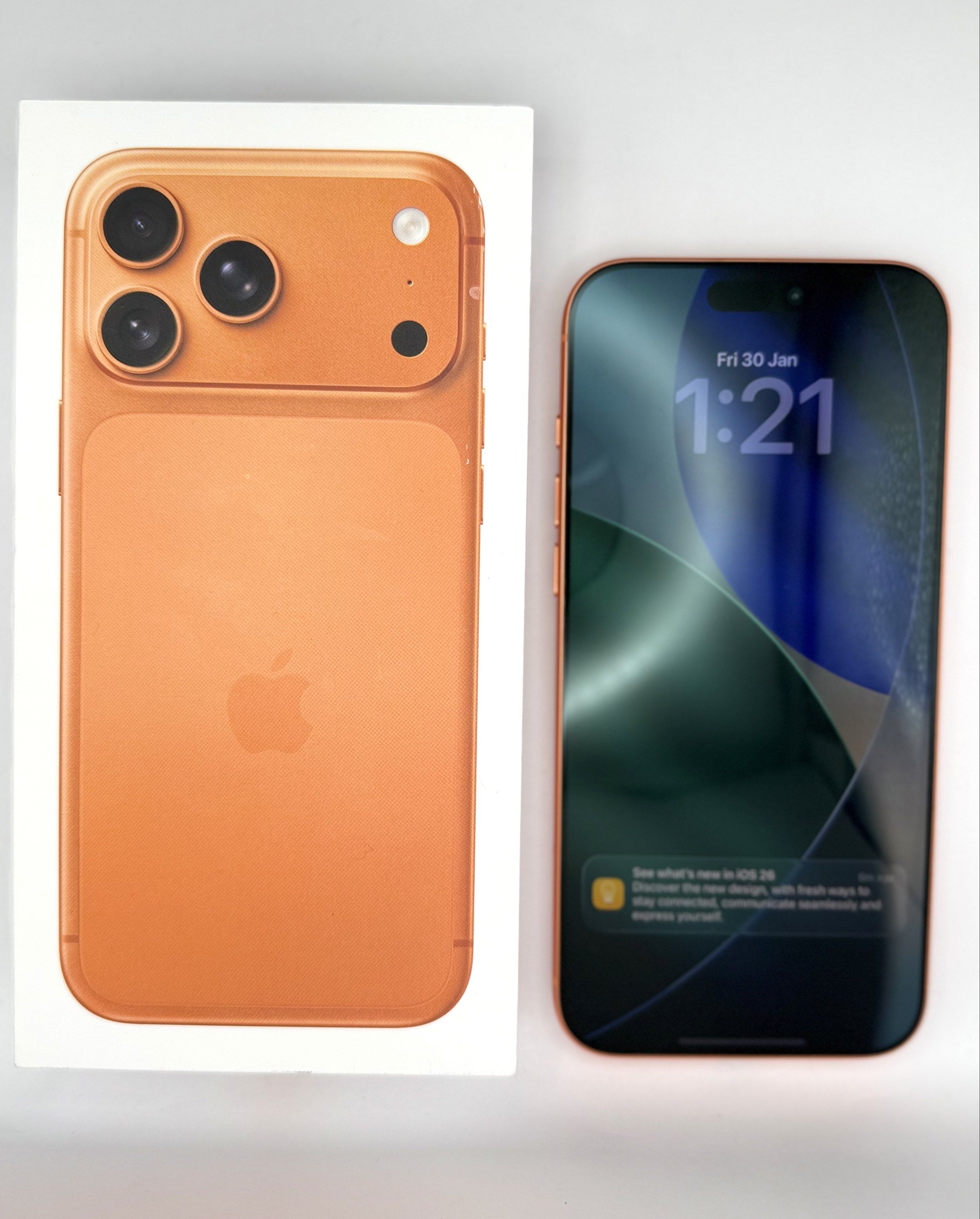 iPhone 17 Pro Max Cosmic Orange 256GB, Mobile Phones & Gadgets, Mobile ...