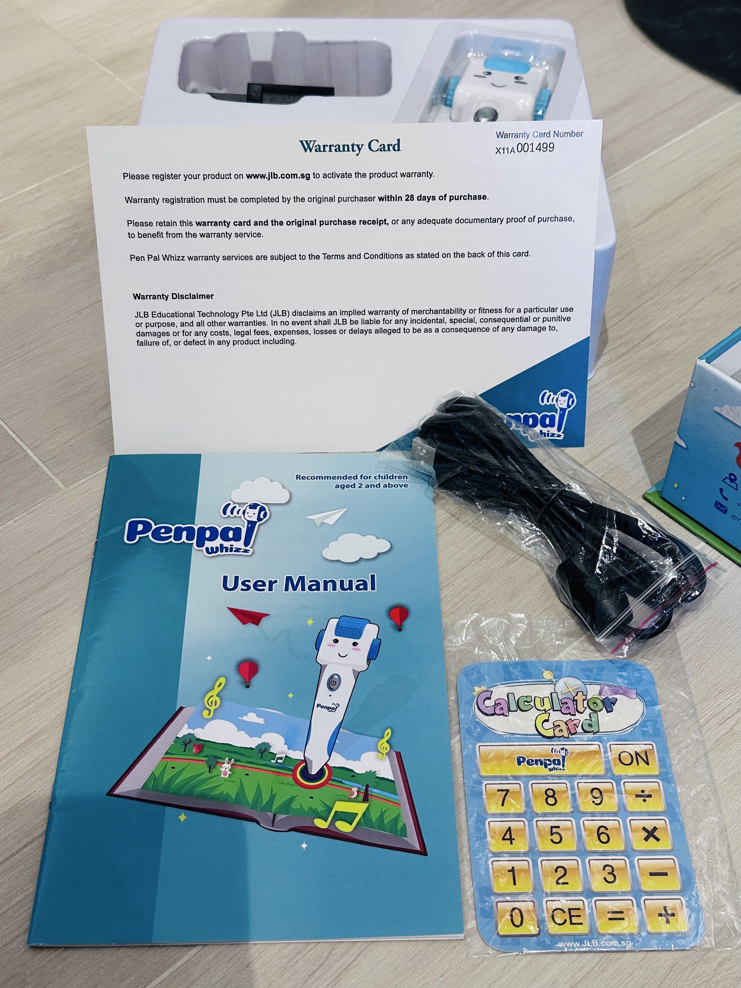 JLB Pen Pal Whizz Smart Reading Pen & Little Footprints Preschool books ...