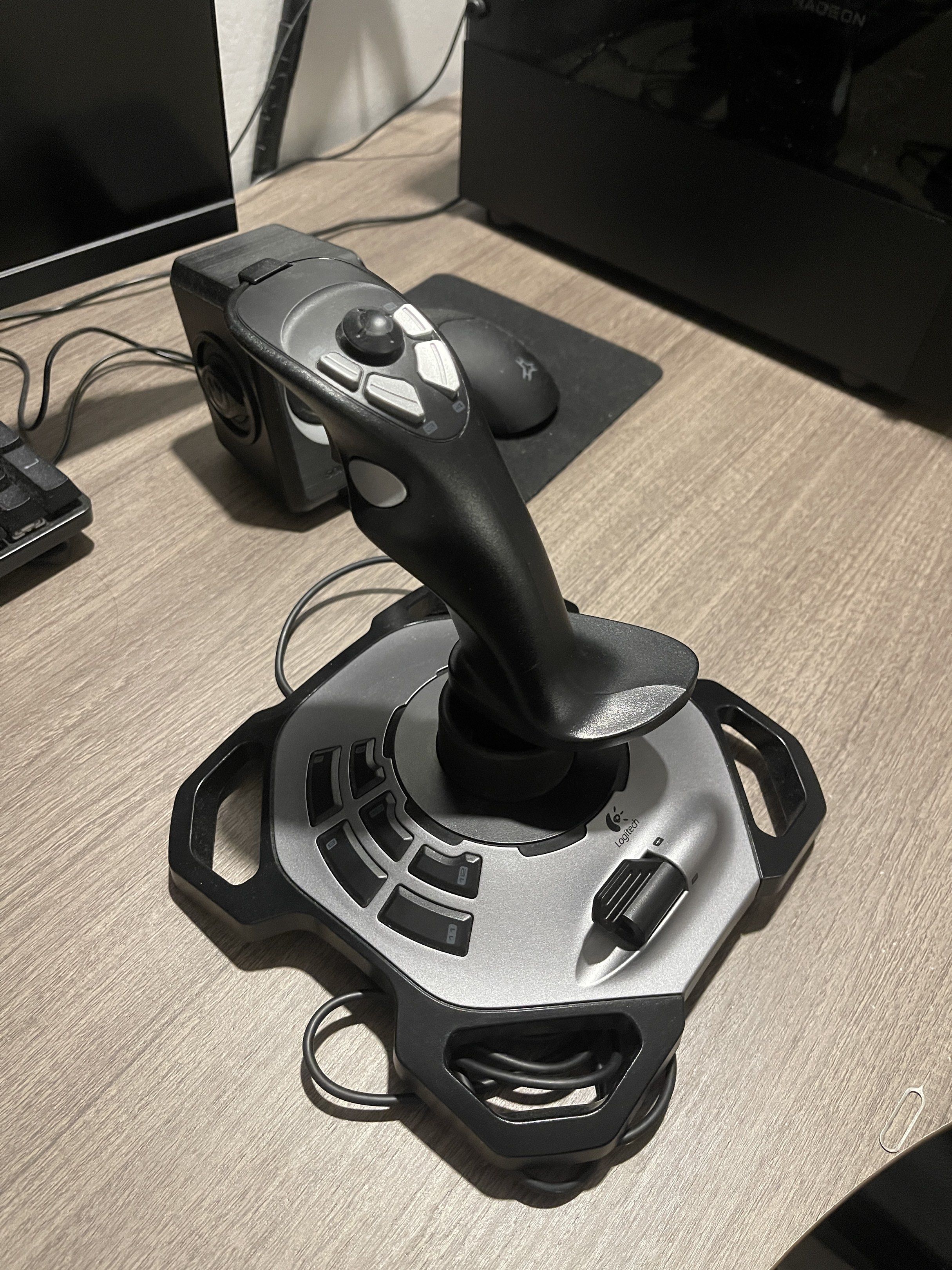 Joystick Logitech Extreme 3D Pro, Video Gaming, Gaming Accessories ...