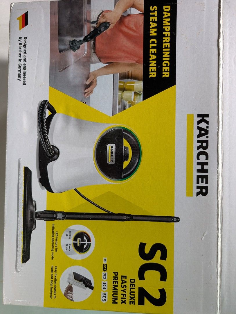 Karcher SC2 Deluxe EasyFix Premium Steam Cleaner, TV & Home Appliances ...