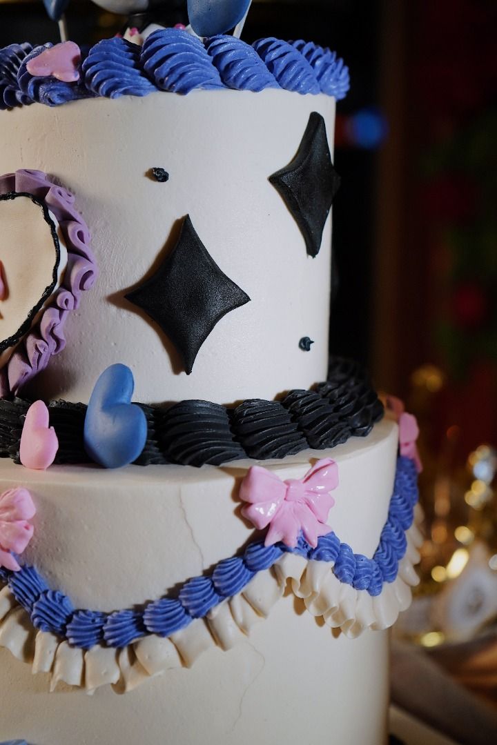 Kuromi's Magical World Two Tier Cake, Food & Drinks, Homemade Bakes on ...
