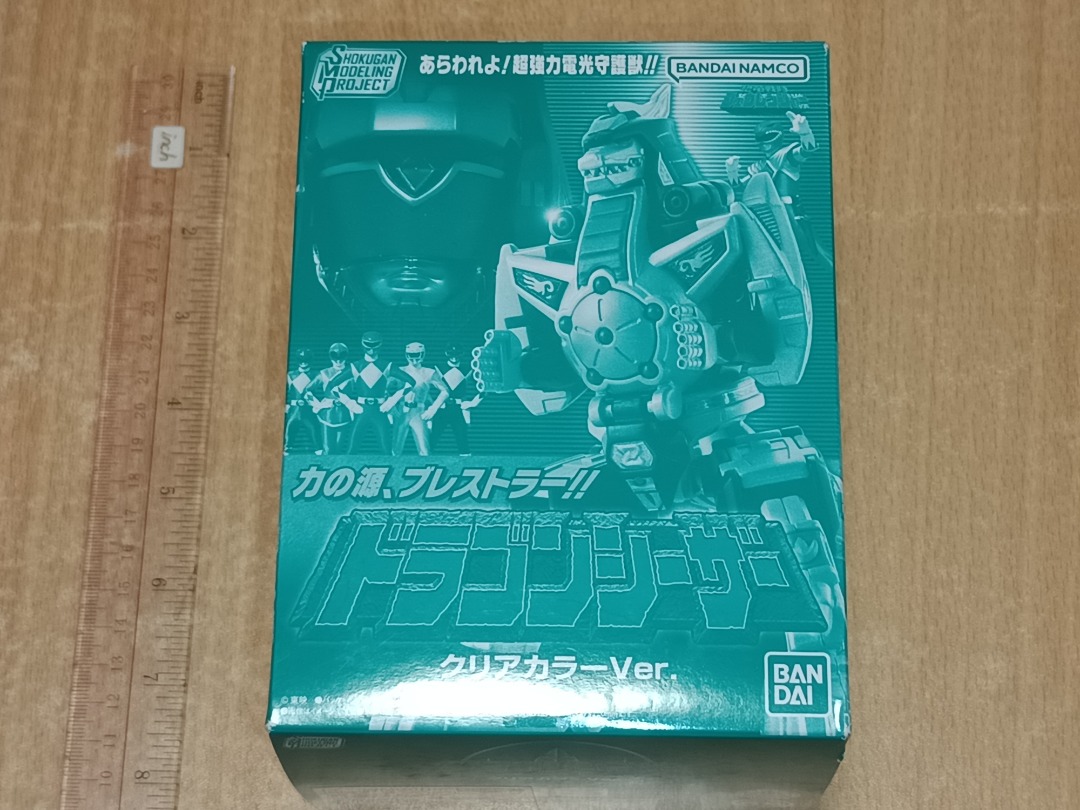 last 模型 無啡盒 全新外盒有傷 Minipla SMP Kyoryu Sentai Zyuranger Dragon Caesar ...