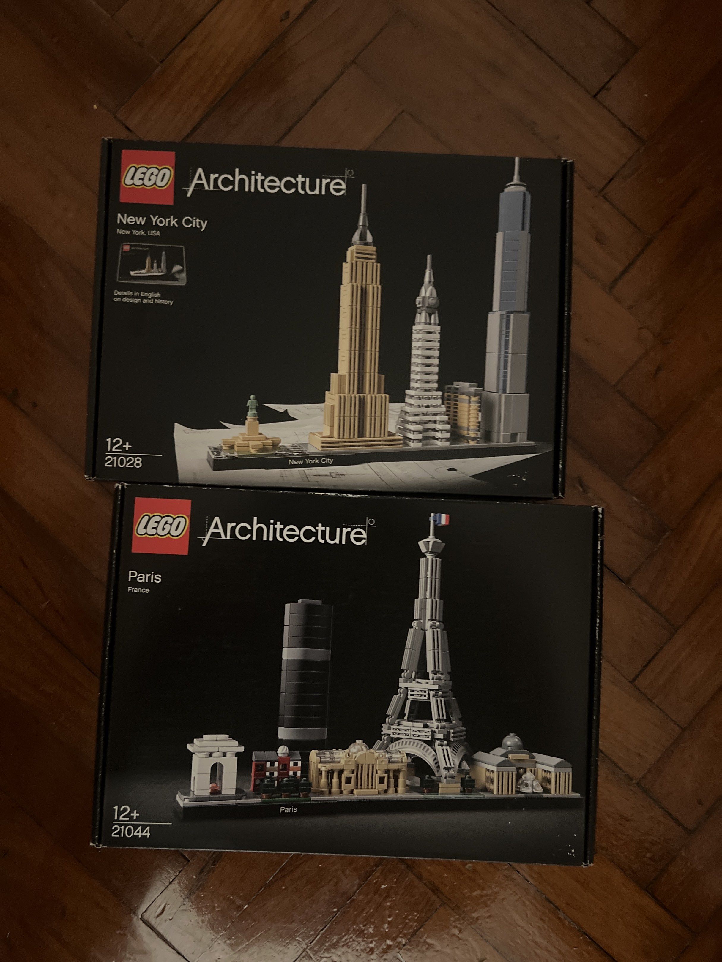 Lego Architecture Paris New York, Hobbies & Toys, Toys & Games on Carousell