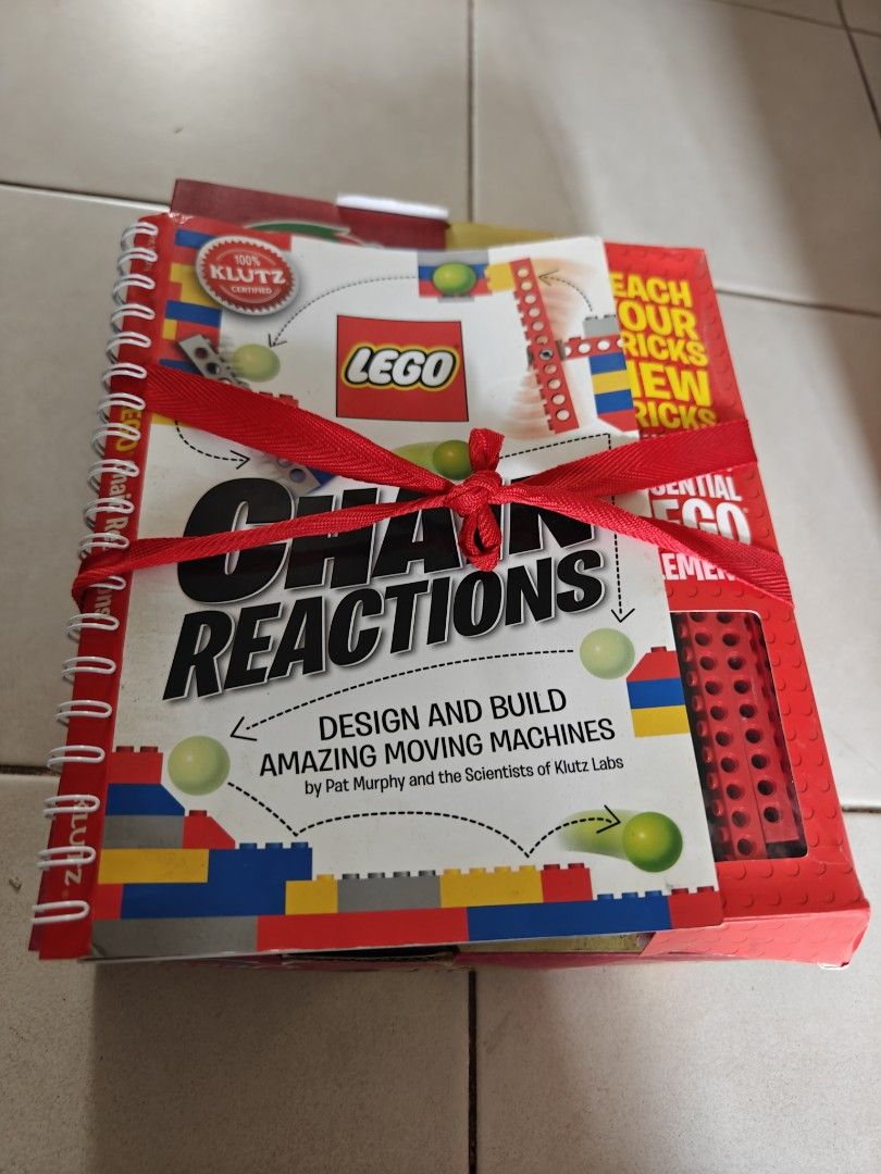 LEGO Chain Reactions Book, Hobbies & Toys, Books & Magazines, Children ...