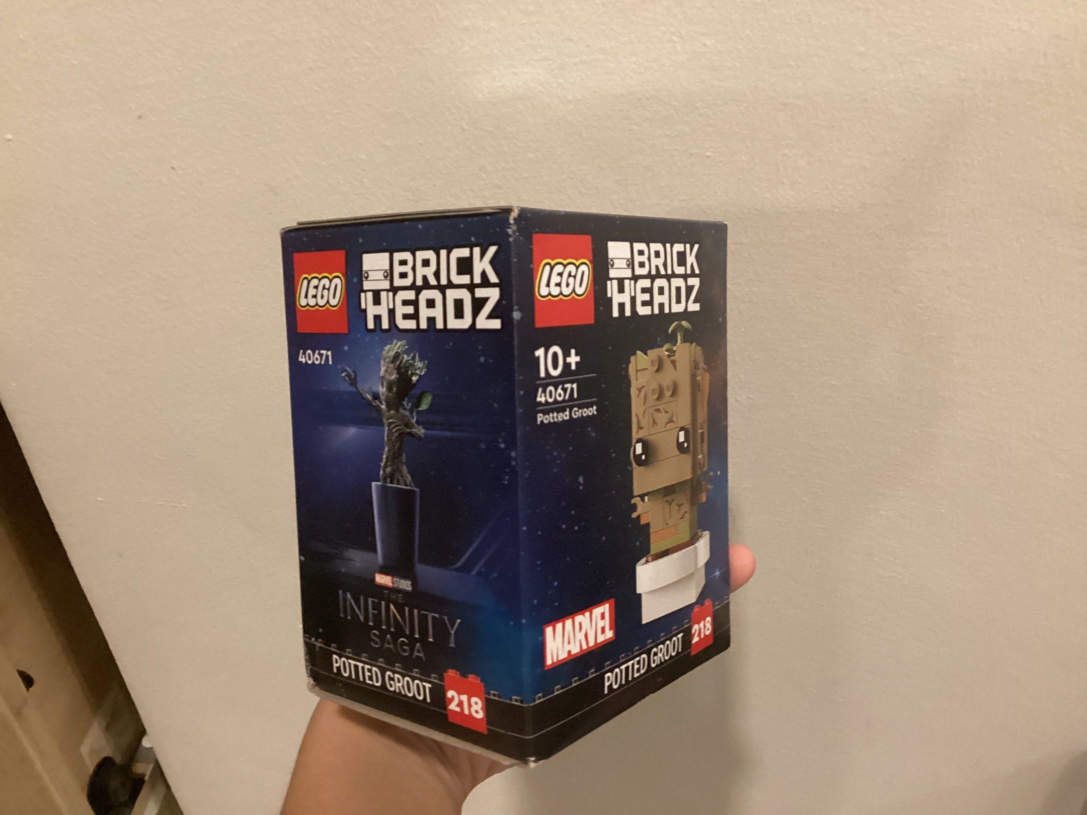 Lego Marvel BRICK HEADZ Potted Groot, Hobbies & Toys, Toys & Games on ...