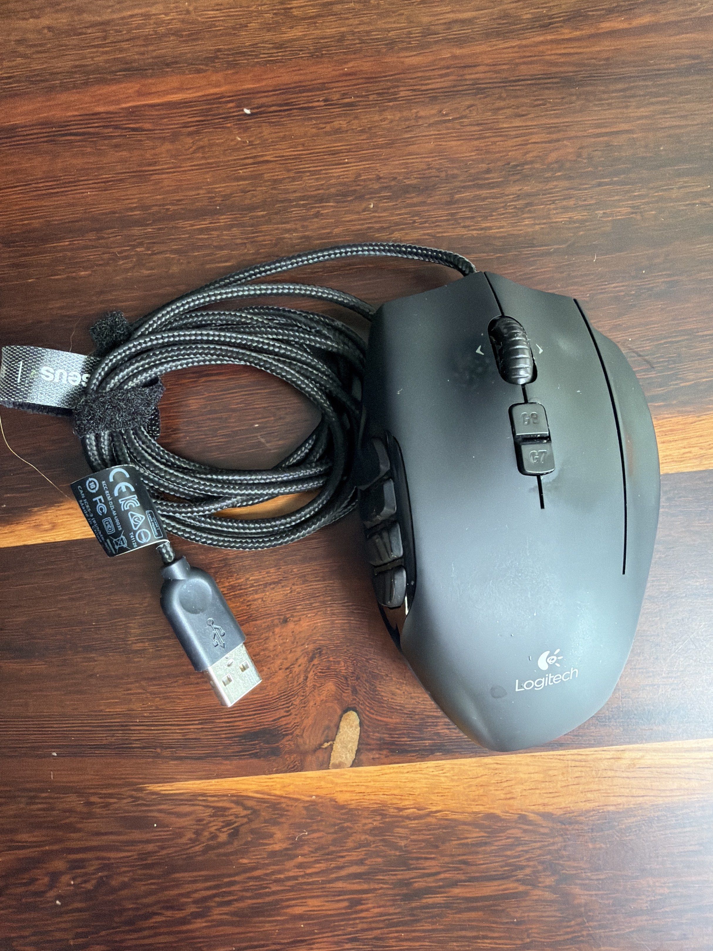 Logitech MMO Gaming Mouse, Computers & Tech, Parts & Accessories, Mouse ...