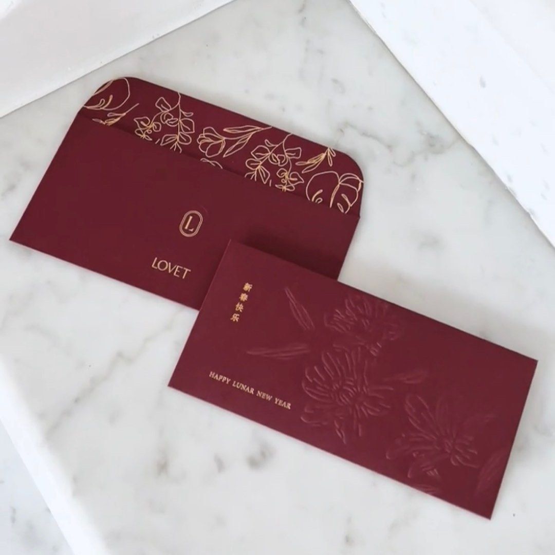 lovet cny 2024 red packets / angbaos, Hobbies & Toys, Occasions & Party ...