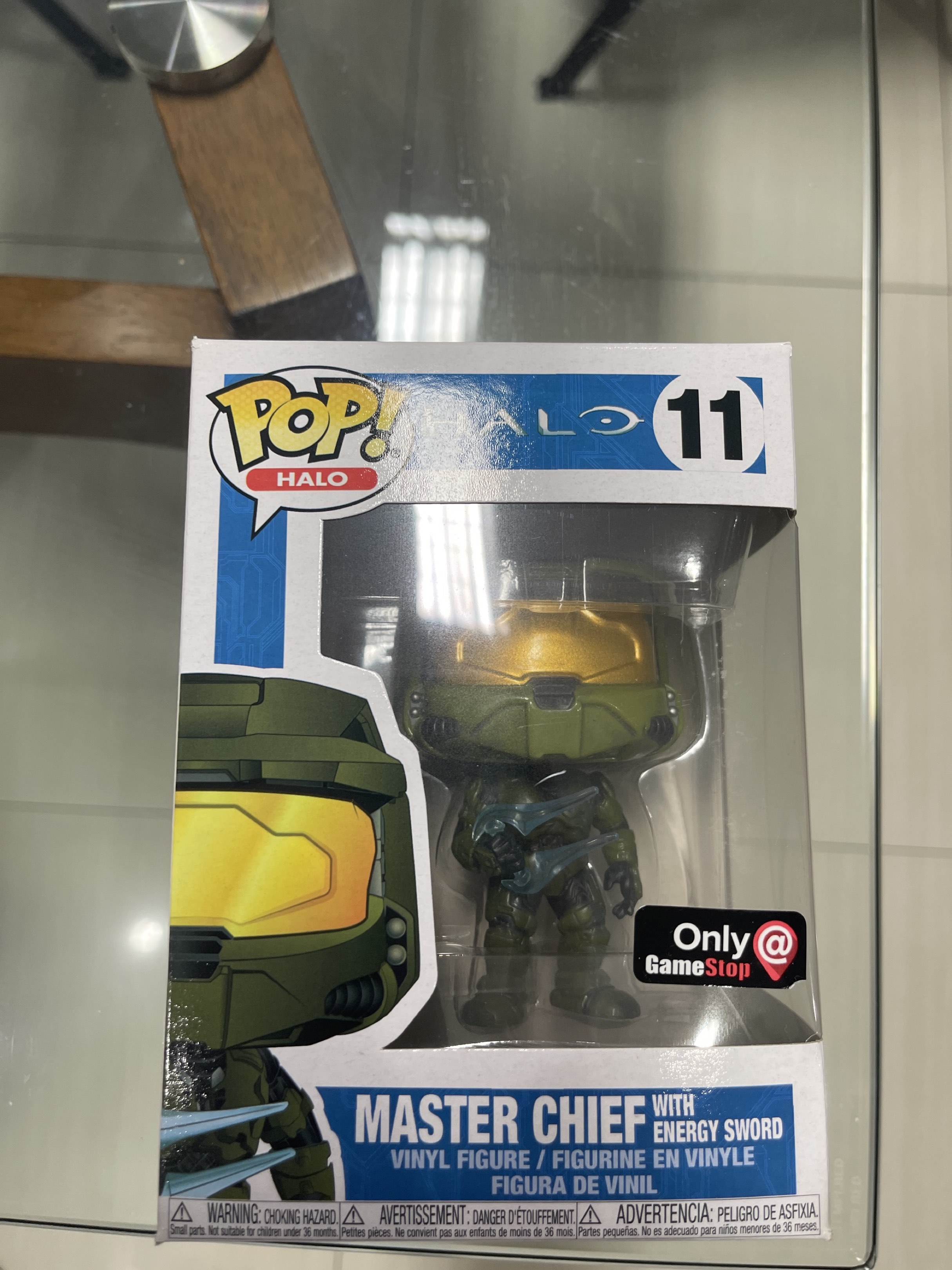 Master Chief (11) with Energy Sword Funko Pop Only @ GameStop, Hobbies ...