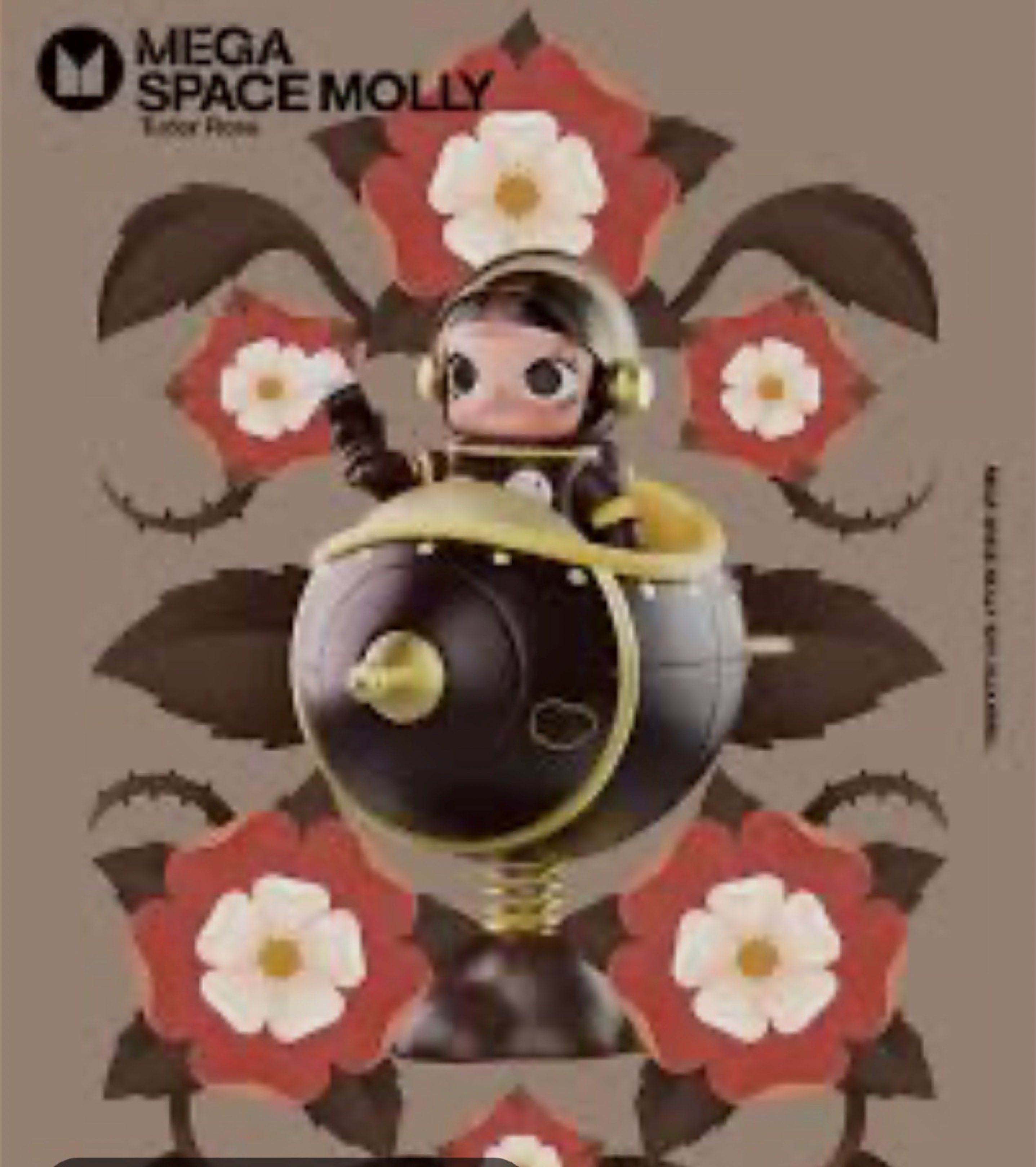 Mega Space Molly 100% Blooming - Tudor Rose, Hobbies & Toys, Toys ...