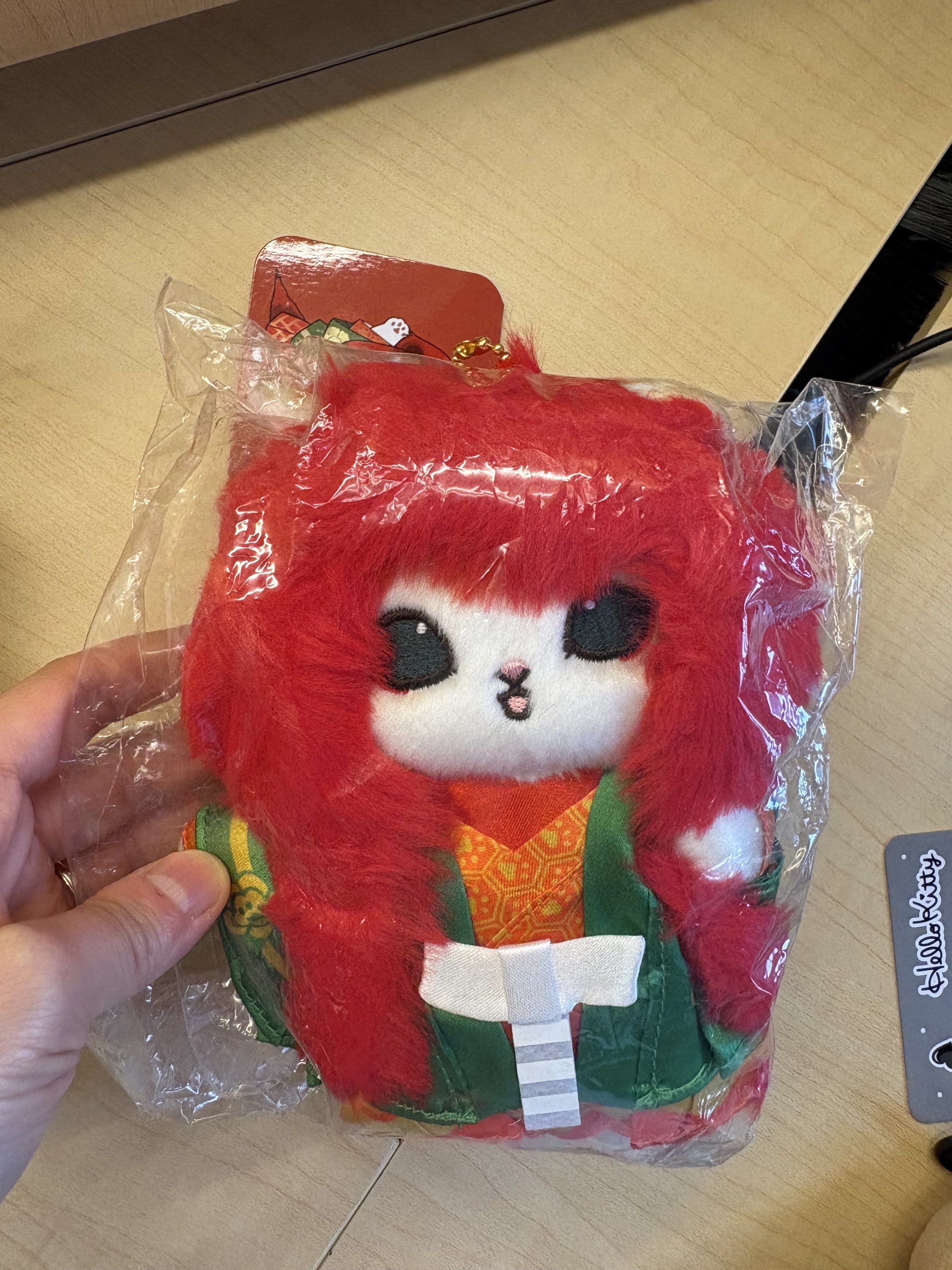 Mofusand Plushie Keychain - New, Hobbies & Toys, Toys & Games on Carousell