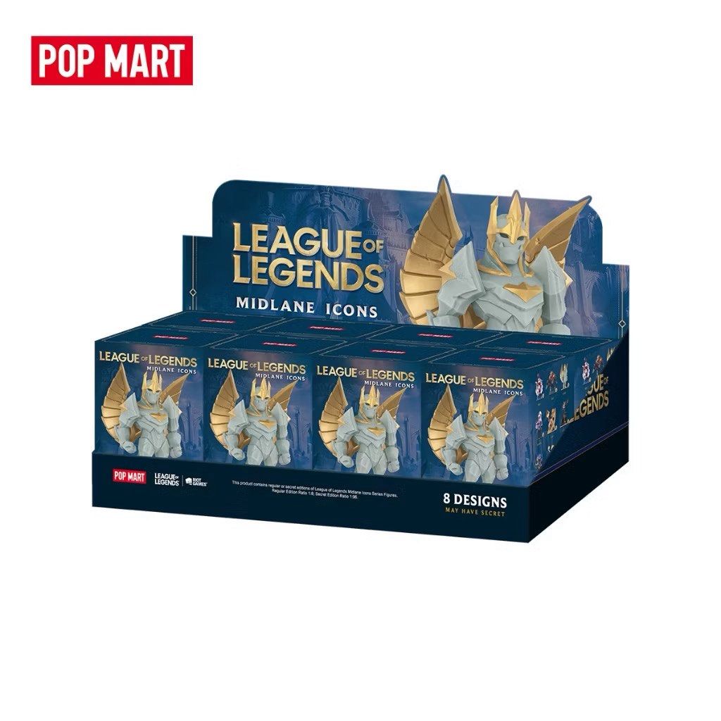[NEW] Authentic POP MART League of Legends Midlane Icons Series Figures ...