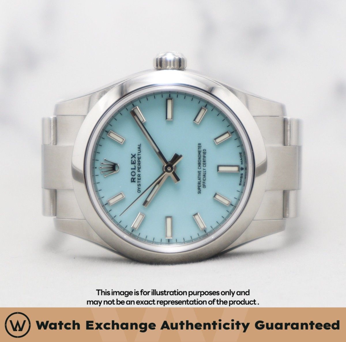 New Rolex Oyster Perpetual Oyster 277200 OP Tiffany Turquoise Dial ...