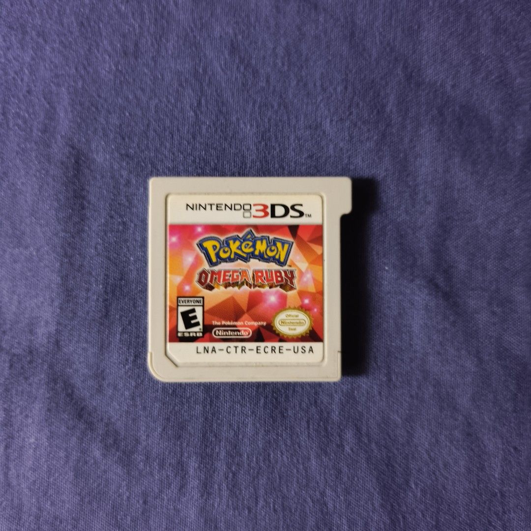 Nintendo 3DS Pokemon Omega Ruby Cartridge Loose, Video Gaming, Video ...