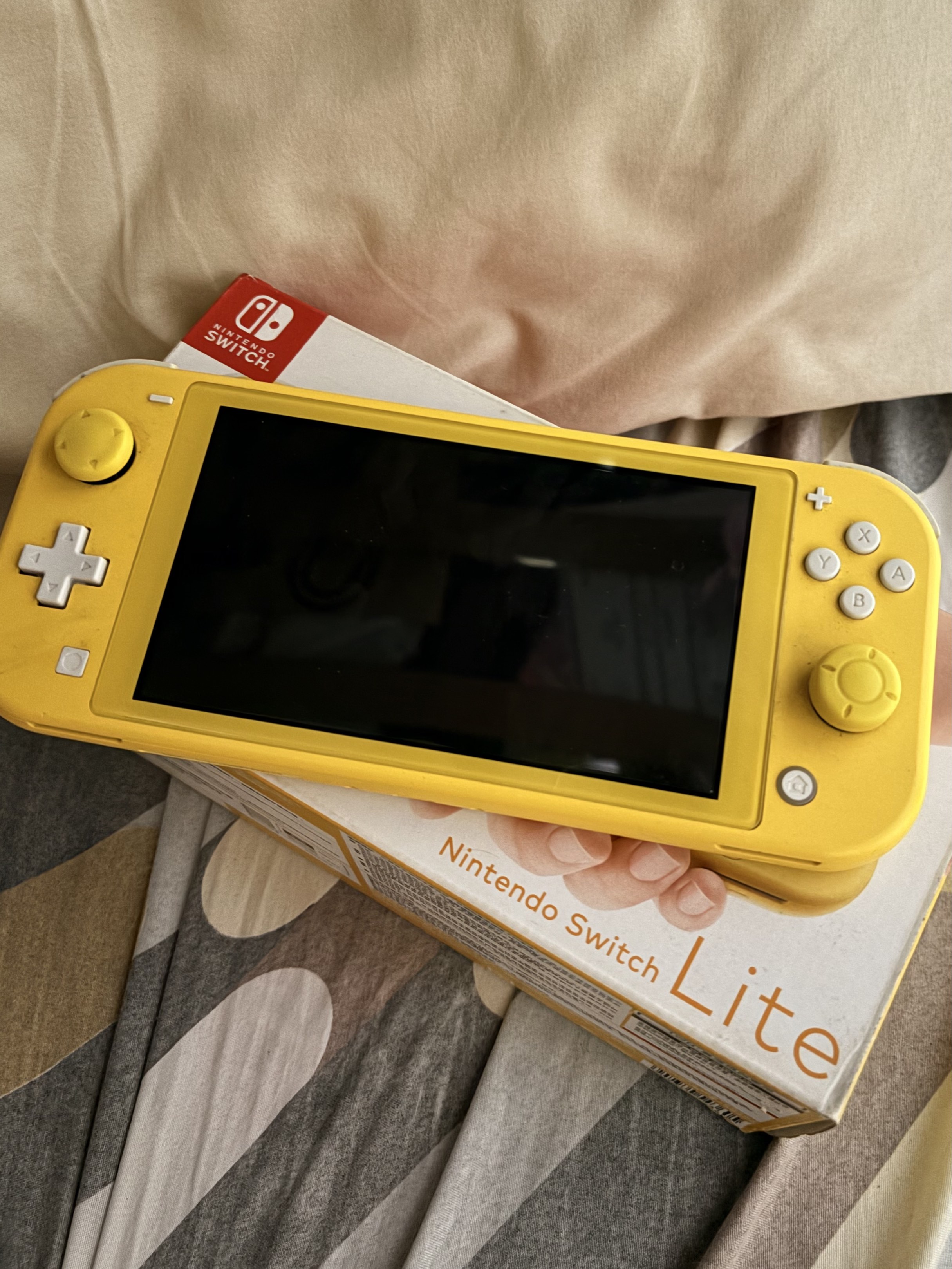 Nintendo Switch Lite Yellow, Video Gaming, Video Games, Nintendo on ...