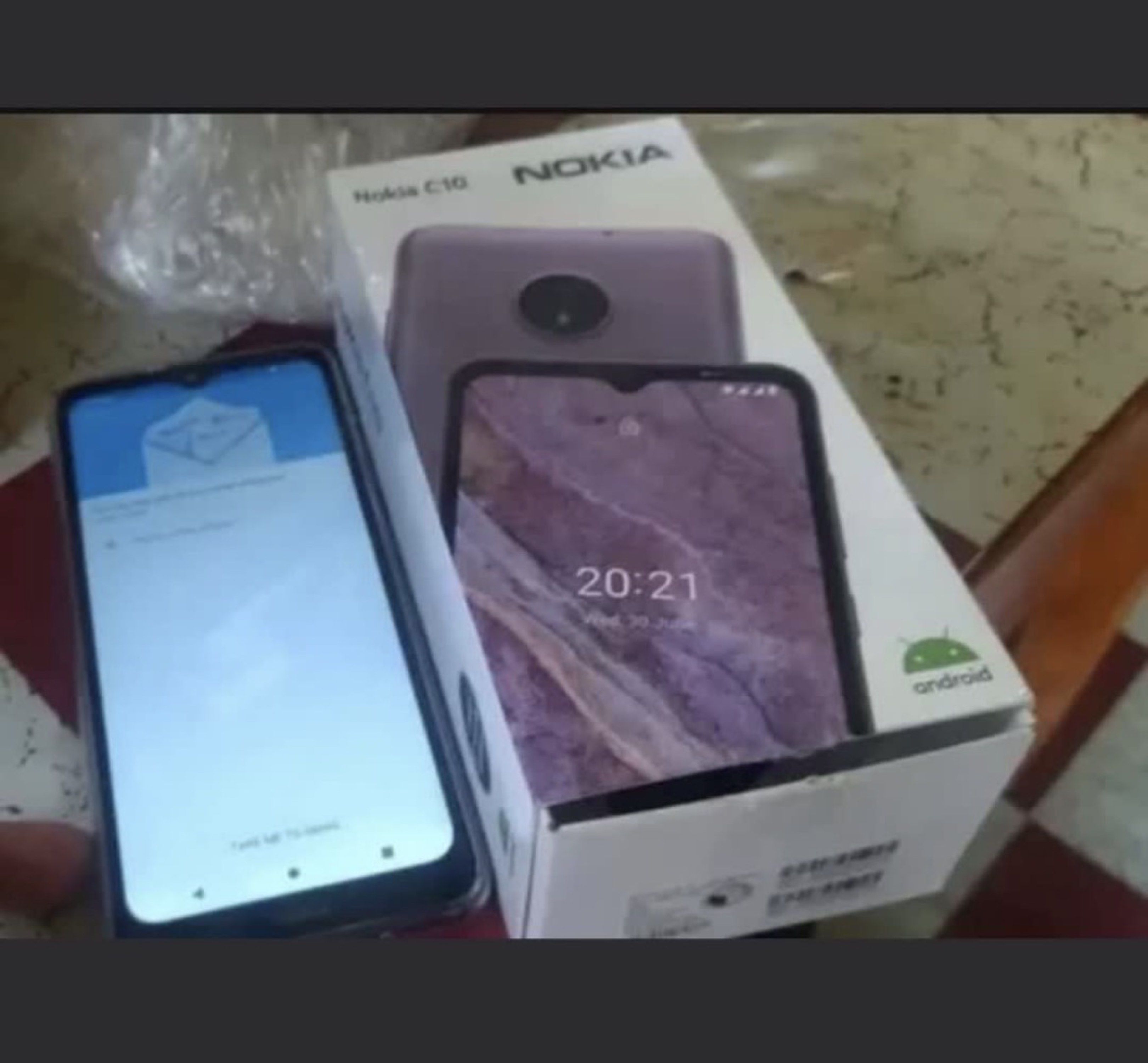 NOKIA C10 DUAL SIM QUADCORE ANDROID SMARTPHONE, PURPLE-OPEN LINE ...